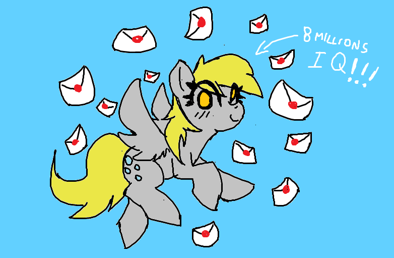 #3486987 - safe, artist:maretheory.exe, derpy hooves, pegasus, pony, g4 ...