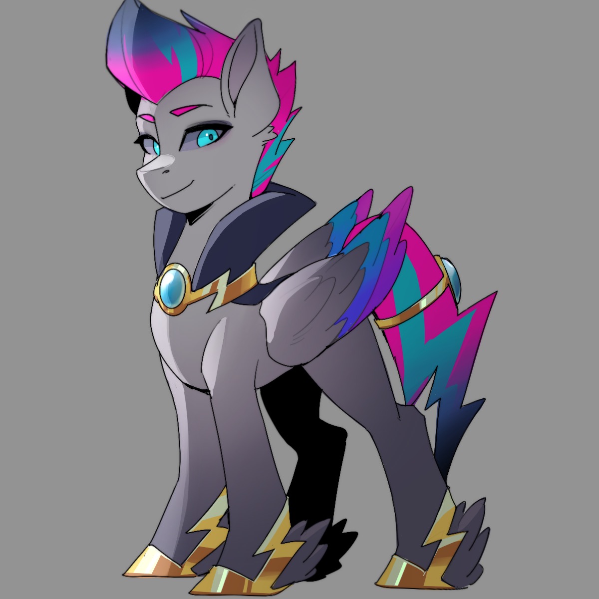 #3488051 - safe, artist:xiaowu07, zipp storm, pegasus, pony, g5 ...