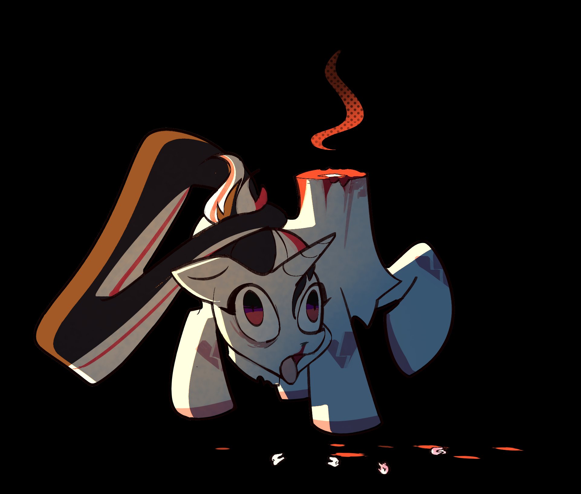 #3490451 - semi-grimdark, artist:rrd-artist, oc, oc only, dullahan ...