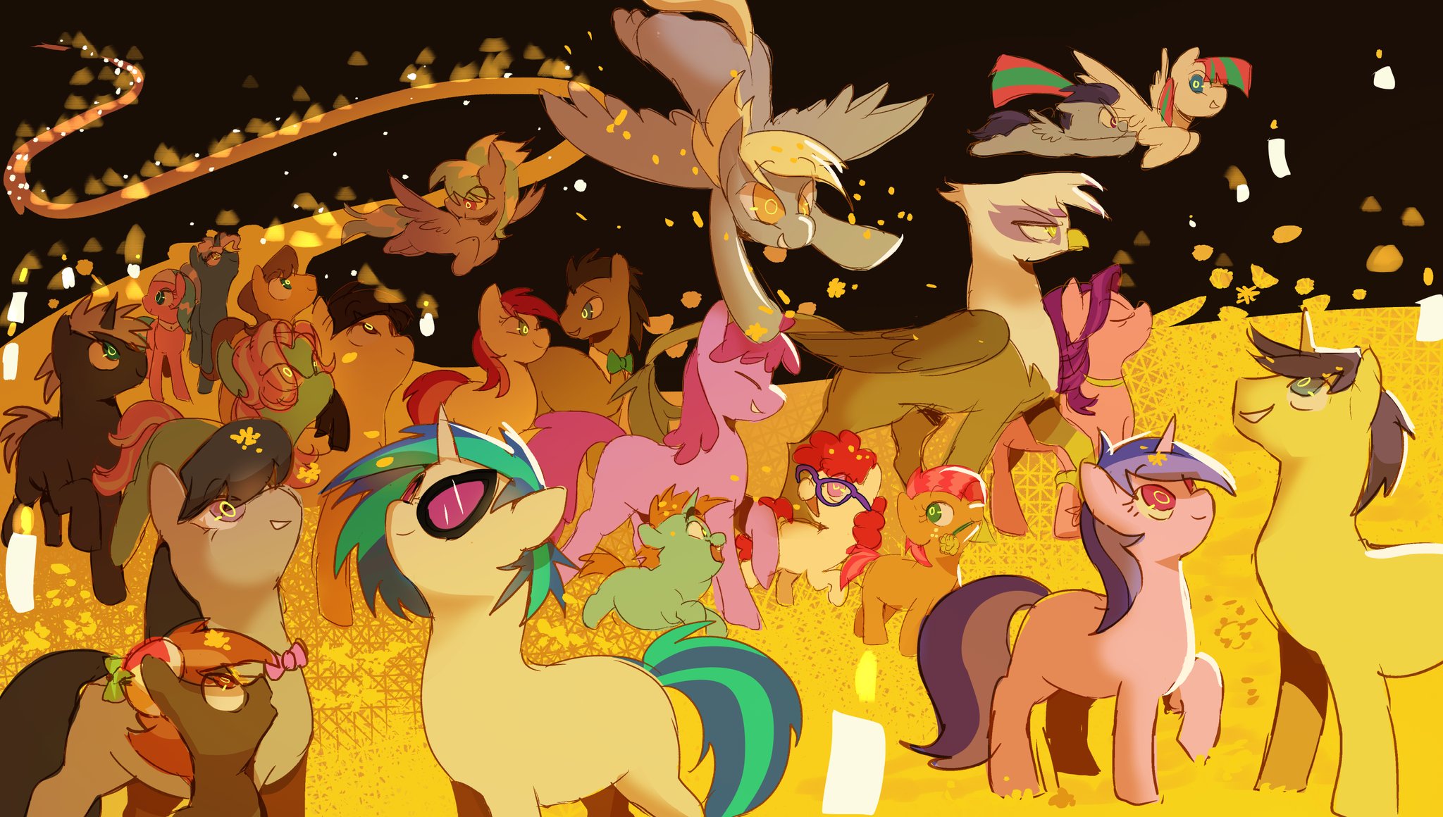 #3479113 - safe, artist:piesinful, aloe, babs seed, berry punch ...