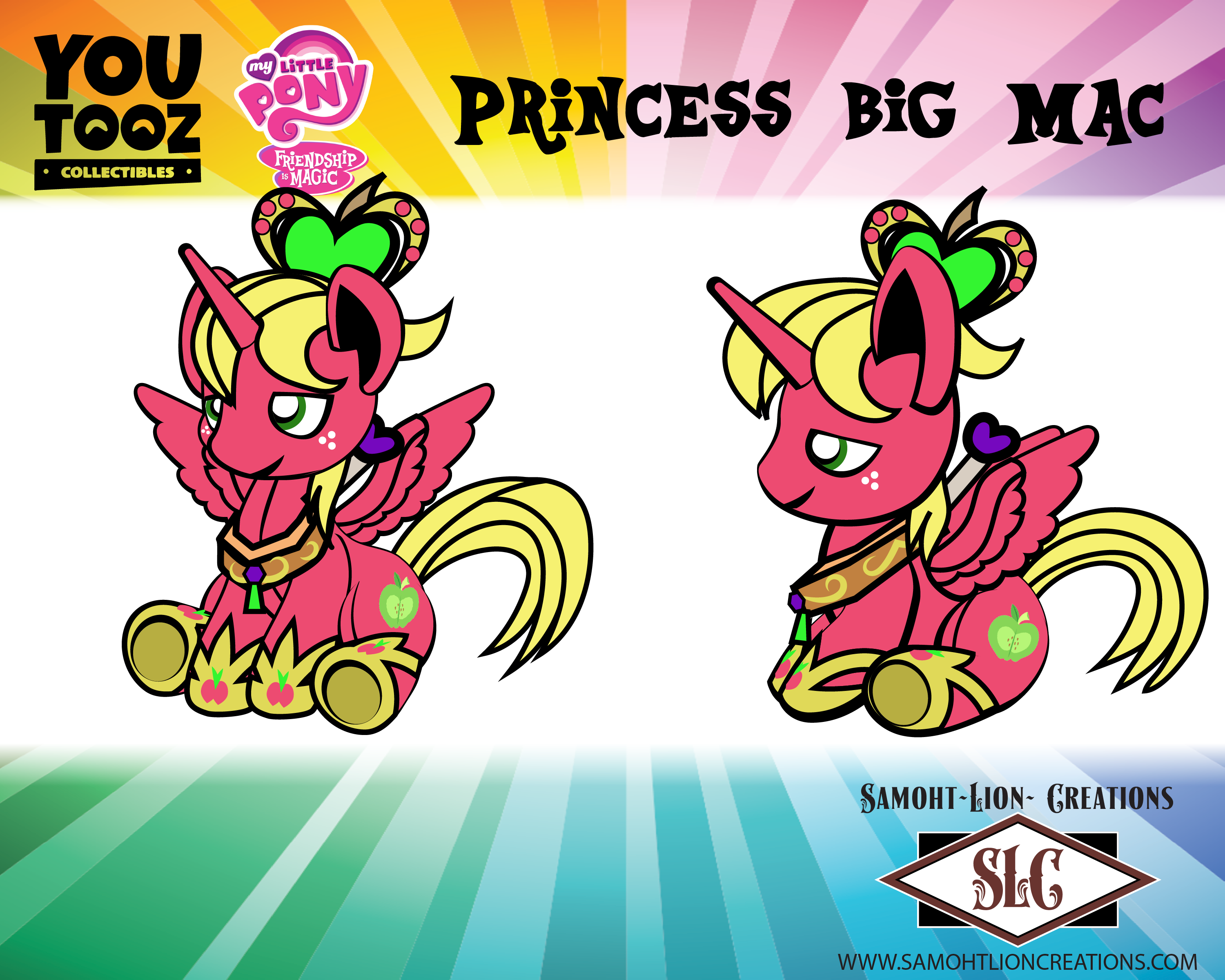 #3493444 - safe, artist:samoht-lion, big macintosh, alicorn, pony, g4 ...