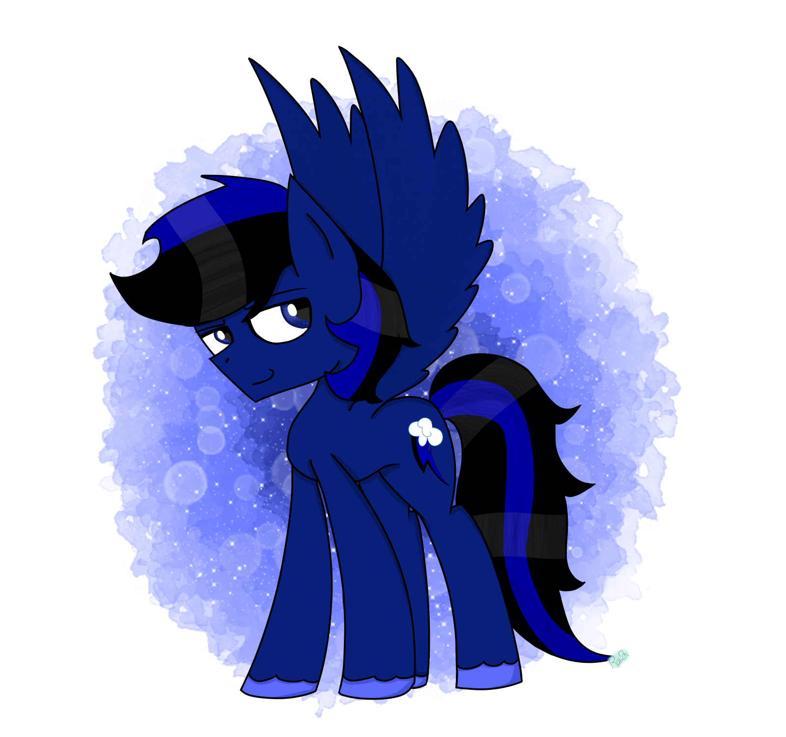 #3494137 - safe, artist:rai2n, oc, oc only, oc:thunder dash, pegasus ...