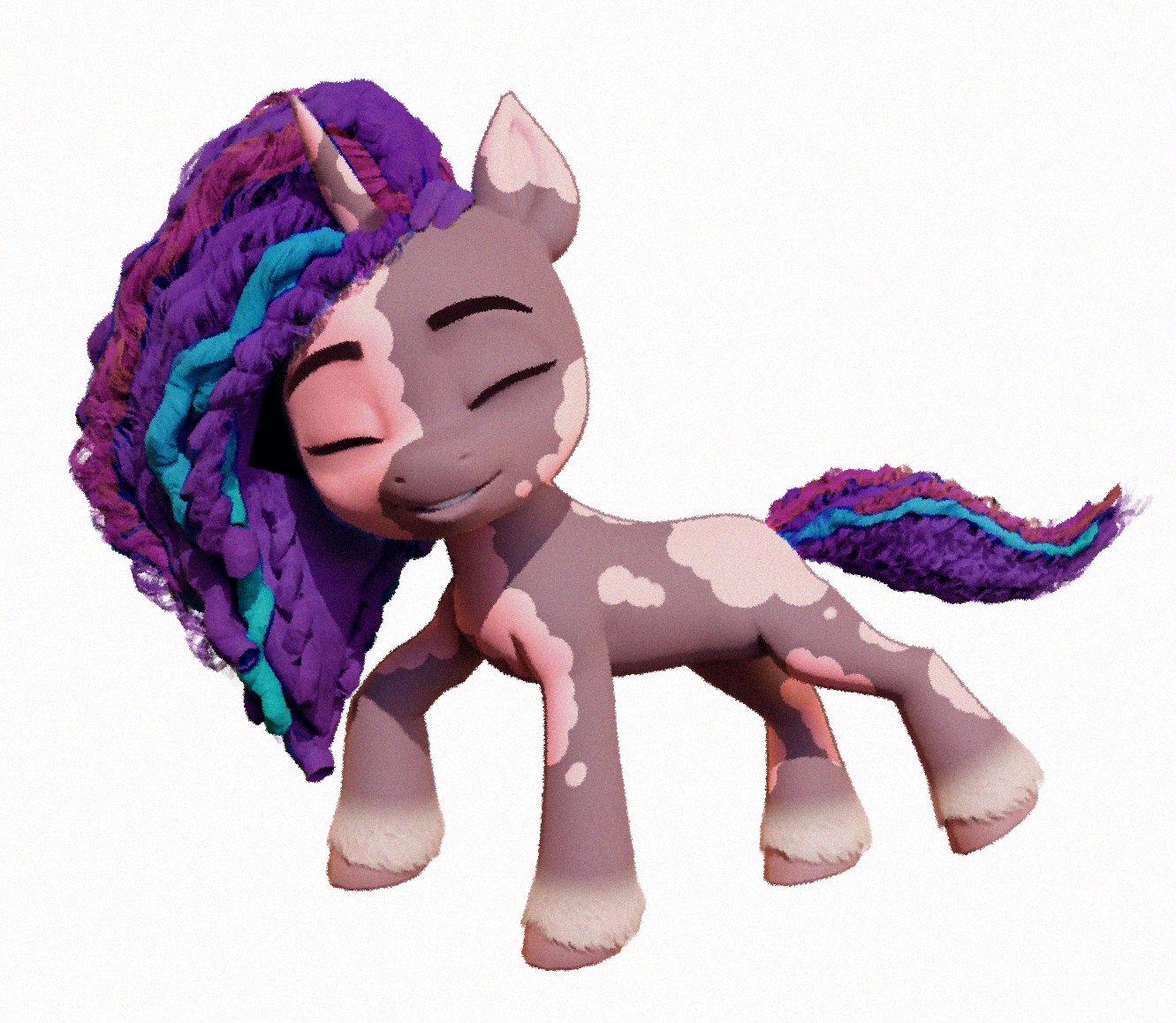 #3494552 - safe, artist:makaryo, idw, violette rainbow, pony, unicorn, g5, my little pony: black ...