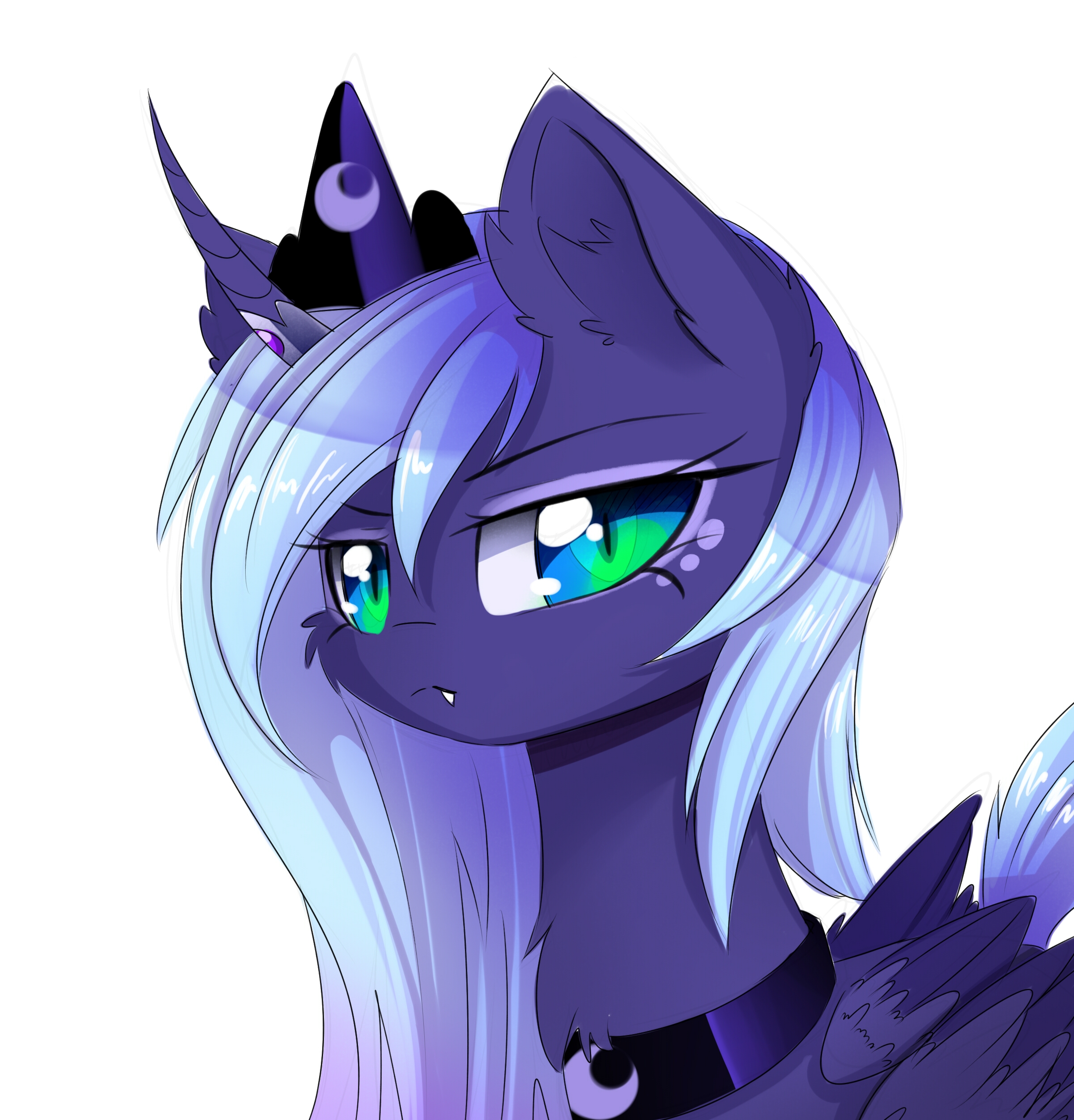 #3495481 - safe, artist:magnaluna, princess luna, alicorn, pony, g4 ...