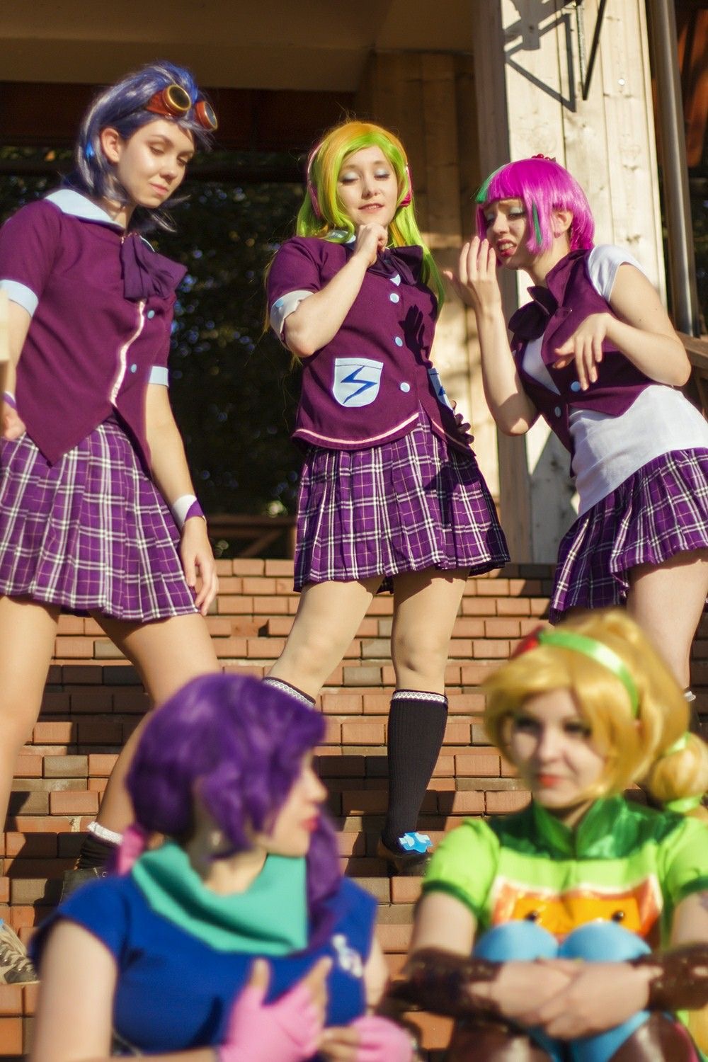 #3495613 - safe, artist:bizarre-deer, artist:cynder, artist:luna-mei ...