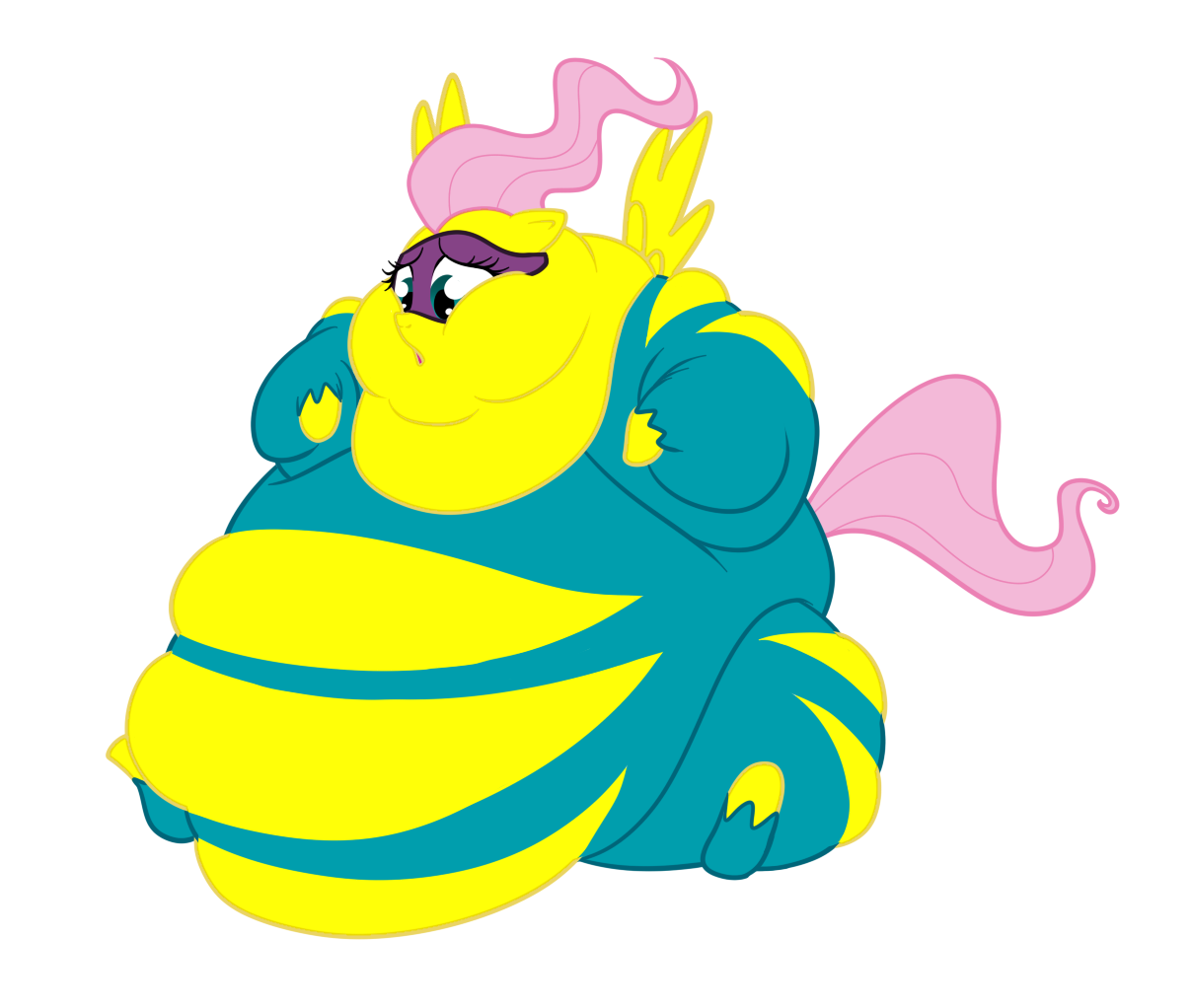 #3479344 - questionable, artist:calorie, edit, fluttershy, saddle rager ...