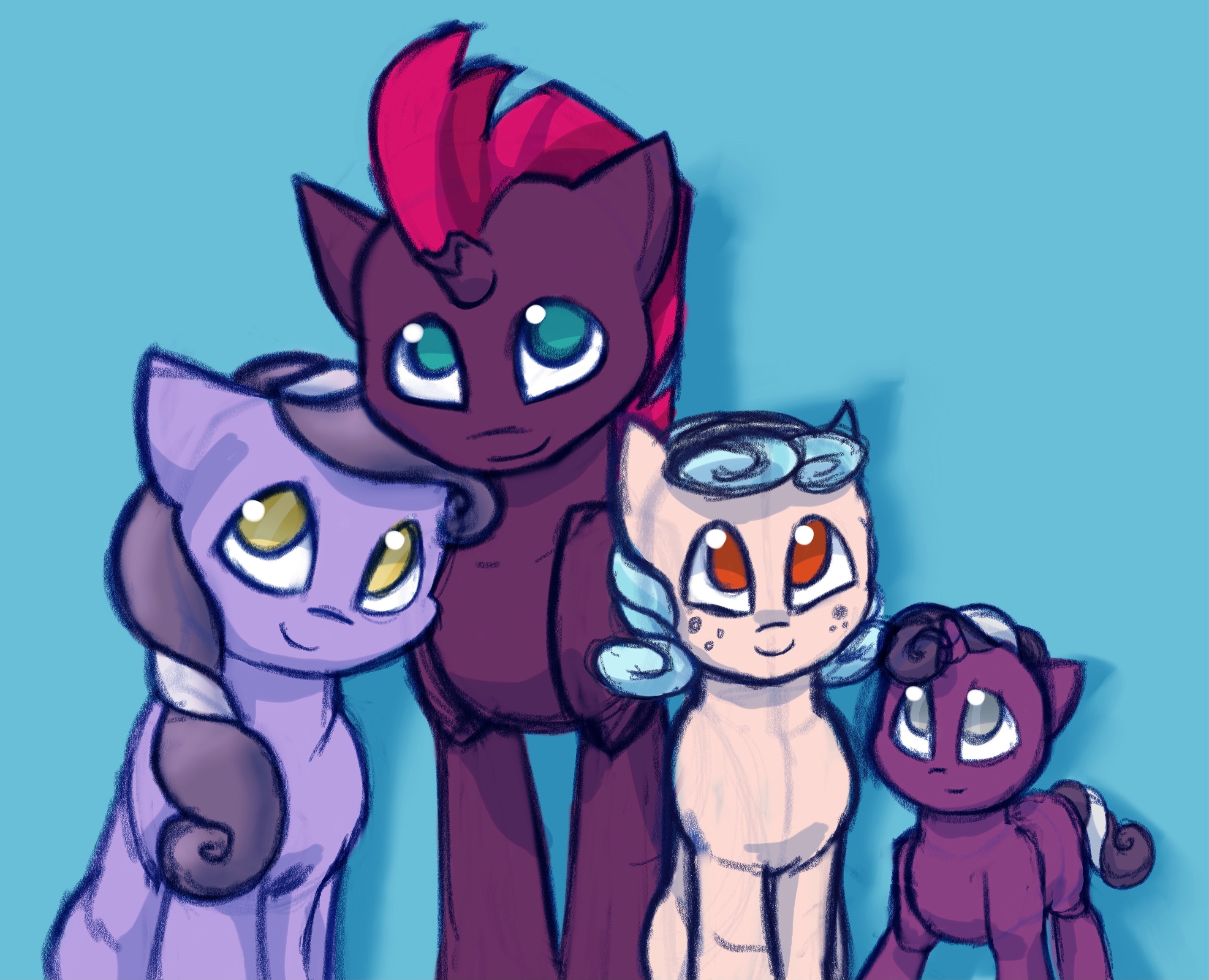 #3479352 - safe, artist:dreamcatchintilldawn, cozy glow, fizzlepop ...