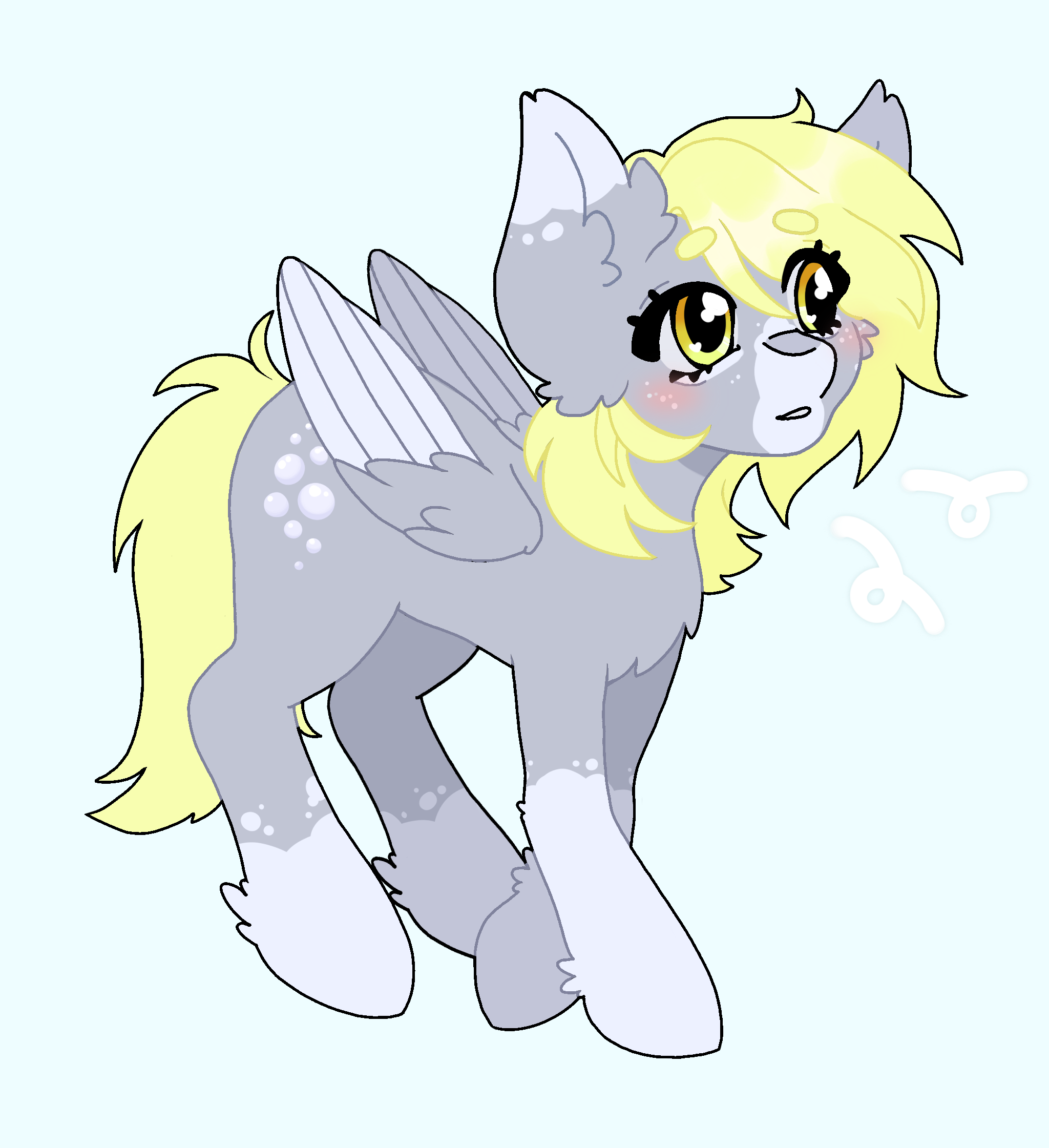 #3482144 - safe, artist:kittygutzzart, derpy hooves, pegasus, pony, g4 ...