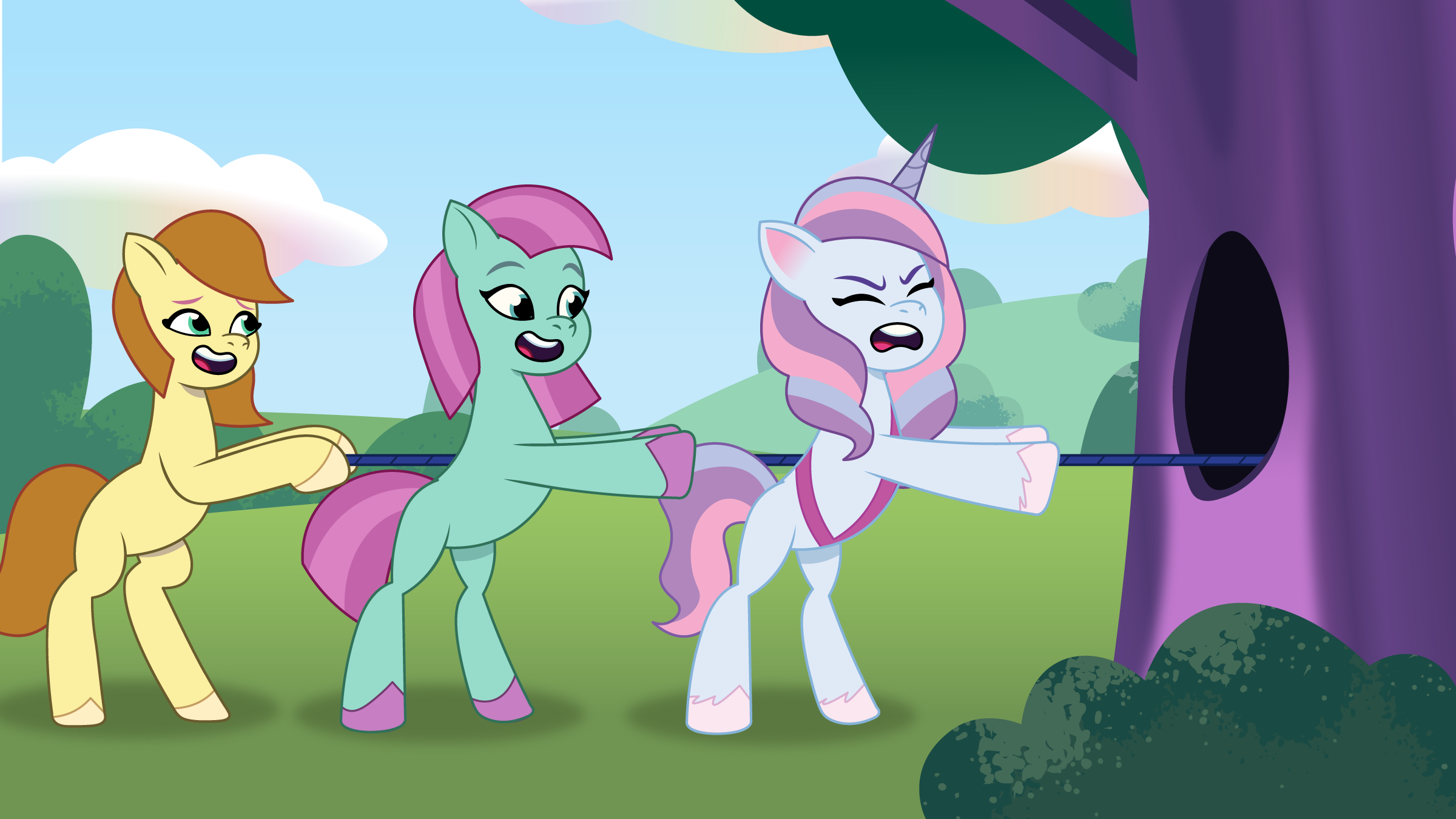 #3482173 - safe, artist:prixy05, caramel latte, minty, potion nova ...