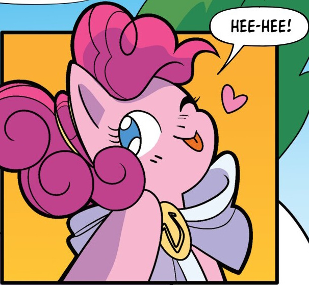 #3483560 - safe, artist:jenna ayoub, idw, pinkie pie, earth pony, pony ...