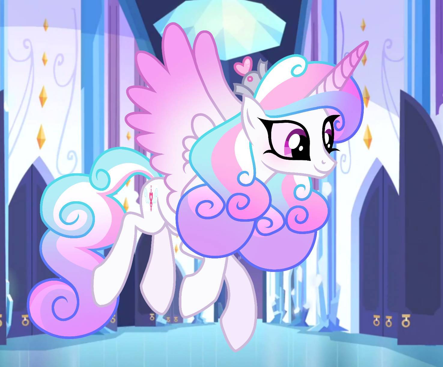 #3484301 - safe, artist:cstrawberrymilk, oc, alicorn, pony, female, indoors, mare, solo - Derpibooru