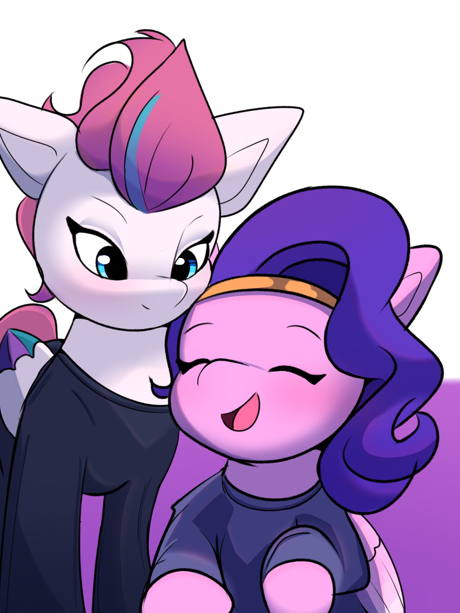 #3506963 - safe, artist:nari_artsz, pipp petals, zipp storm, pegasus ...