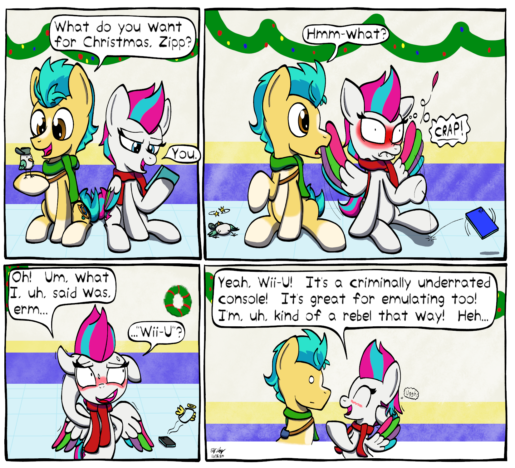 #3509709 - safe, artist:ebbysharp, hitch trailblazer, kenneth, zipp ...