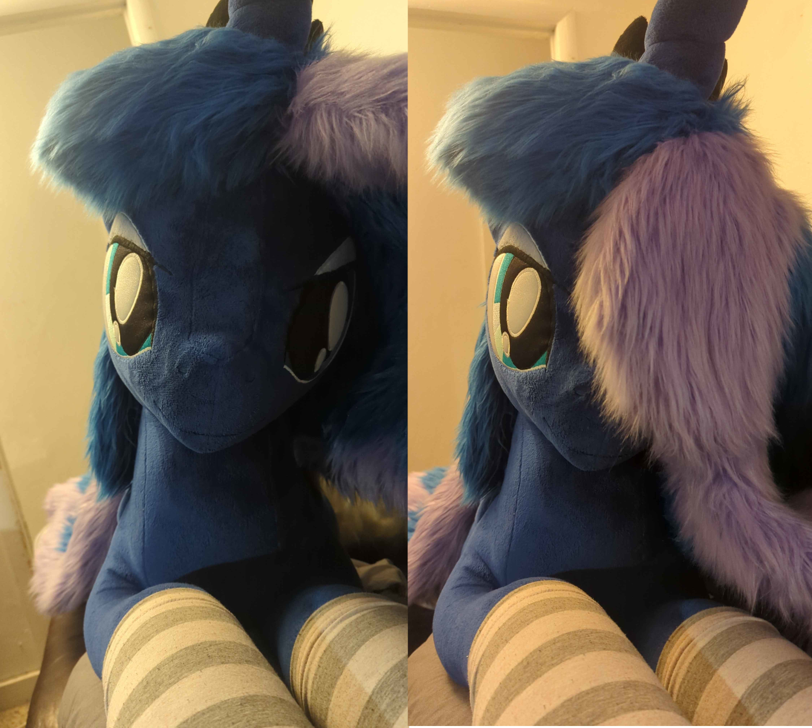 #3509805 - safe, princess luna, g4, alternate hairstyle, clothes, hair ...