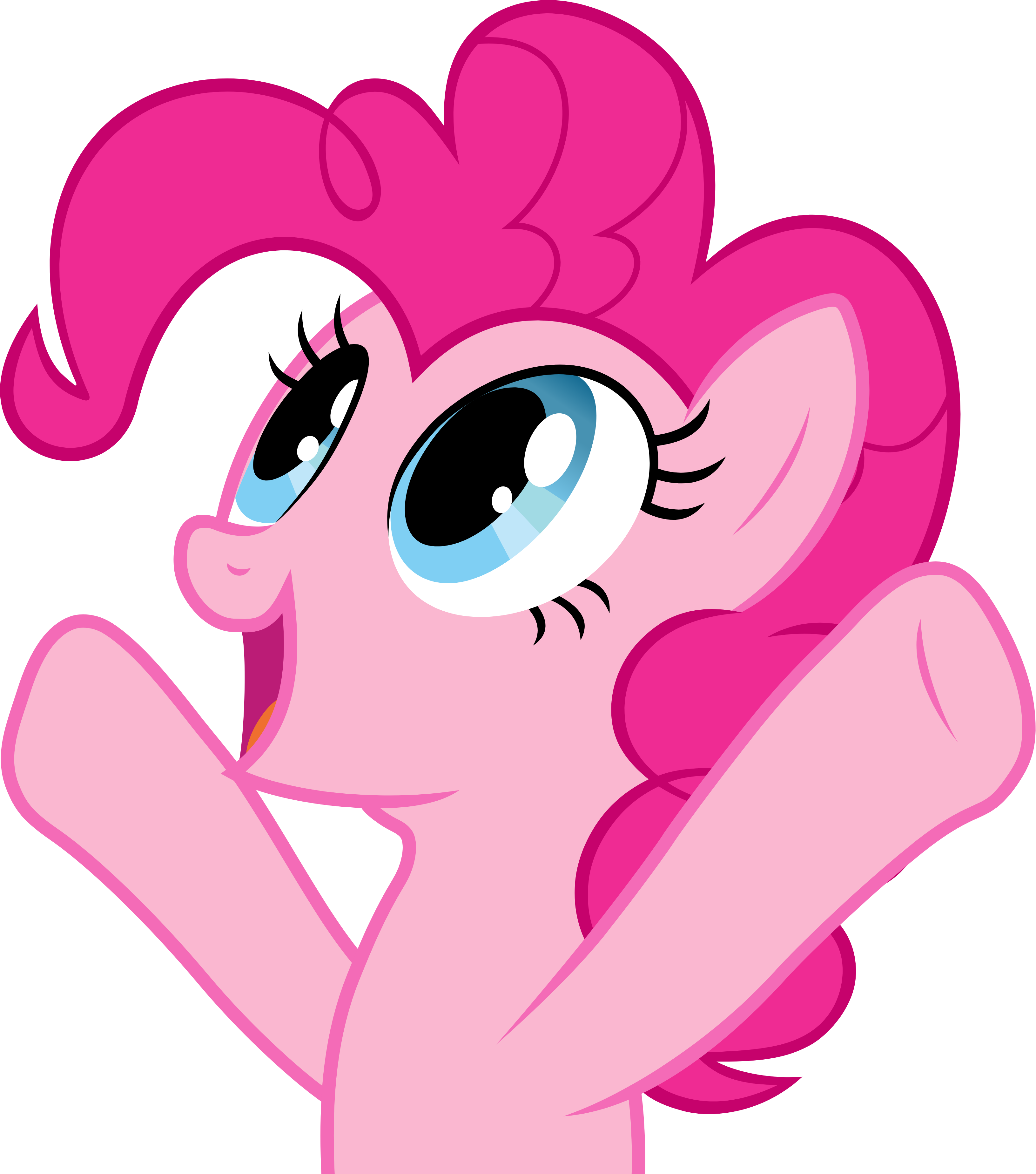 #3510223 - safe, artist:firlin123, pinkie pie, earth pony, pony, g4 ...