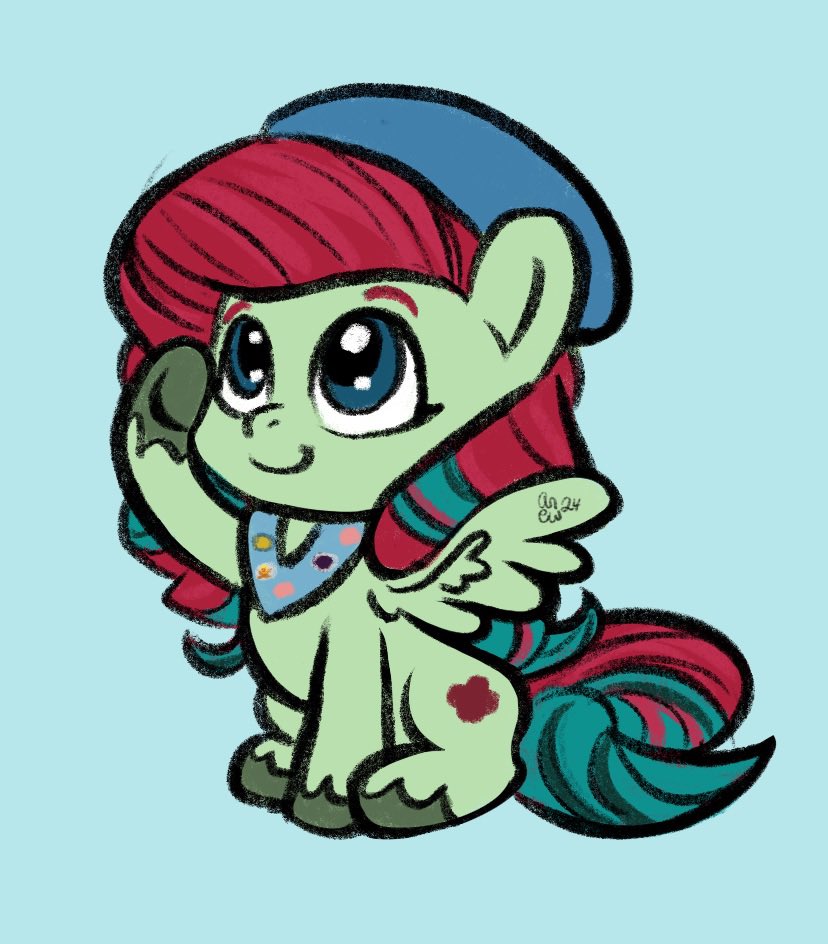 #3511422 - safe, artist:amynewblue, scout kindheart, pegasus, pony, g5 ...