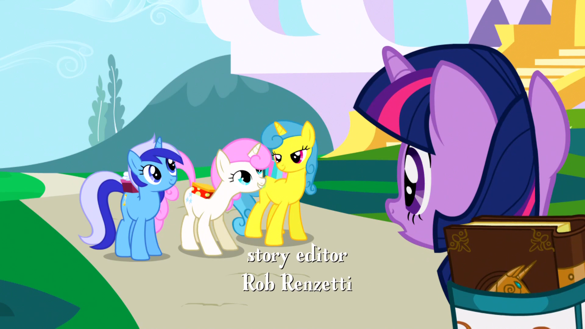 #3513496 - safe, screencap, lemon hearts, minuette, twilight sparkle ...