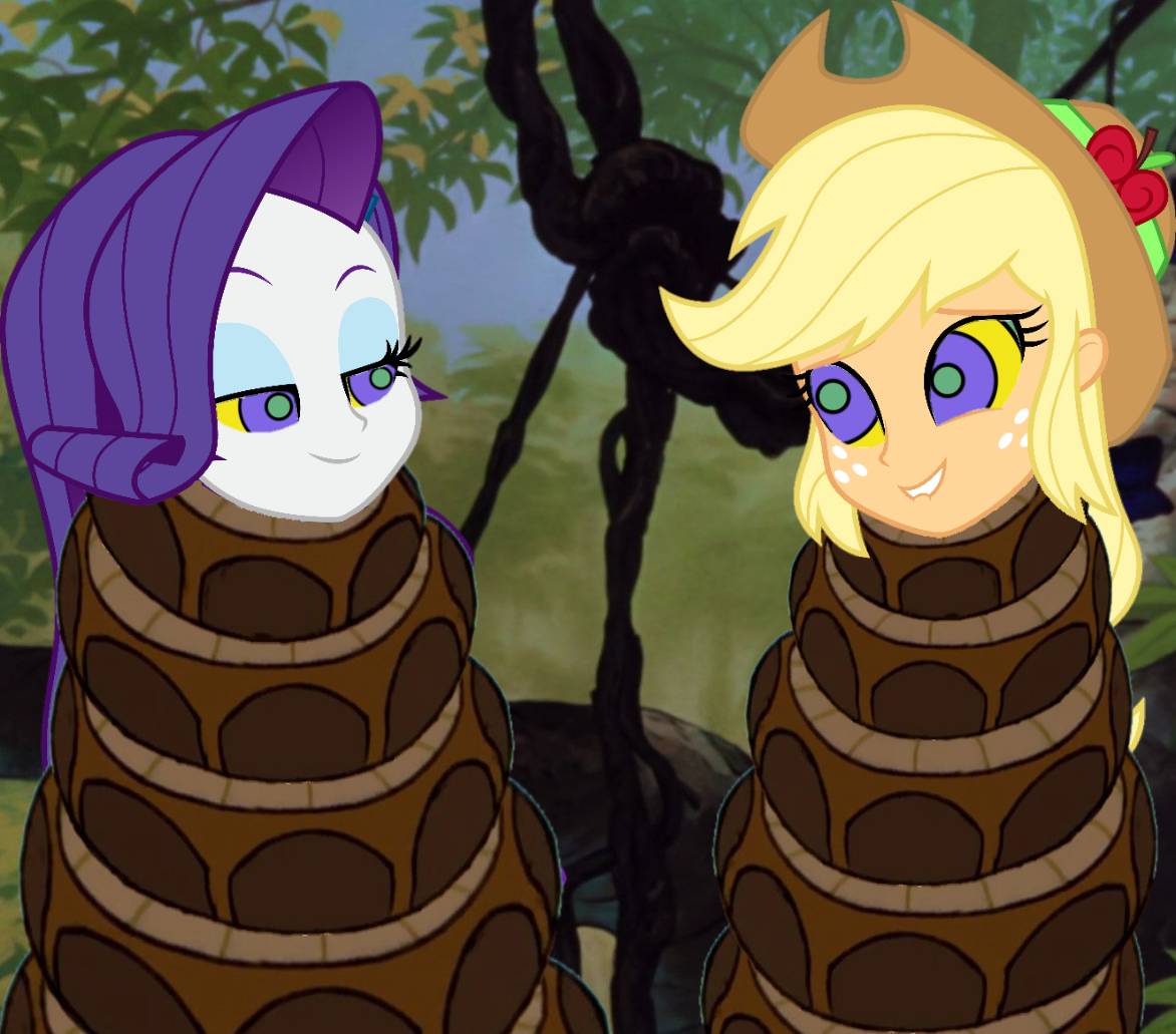 #3513863 - safe, artist:tyriuskishayinew16, applejack, rarity, human ...