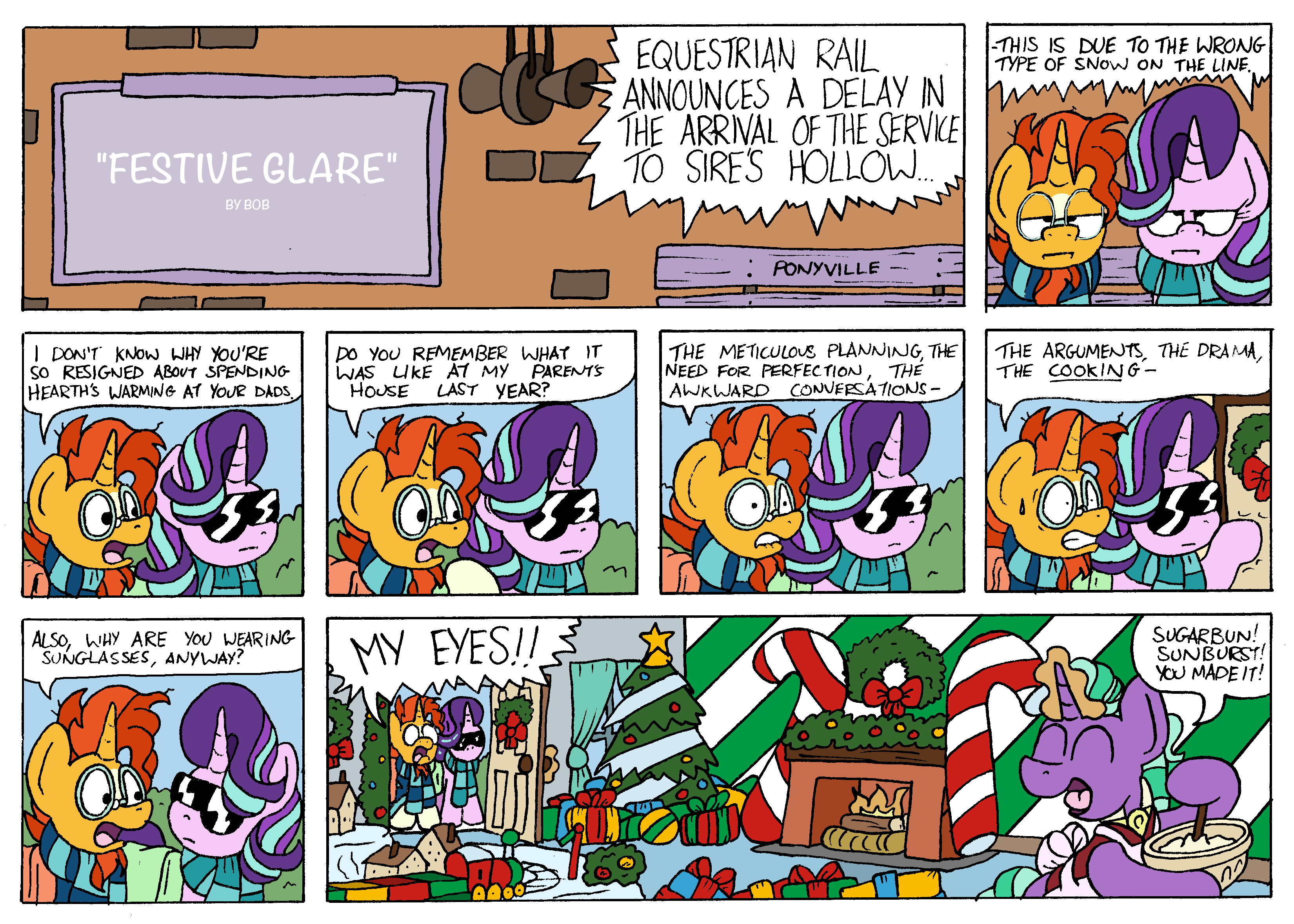 #3515270 - safe, artist:bobthedalek, firelight, starlight glimmer ...