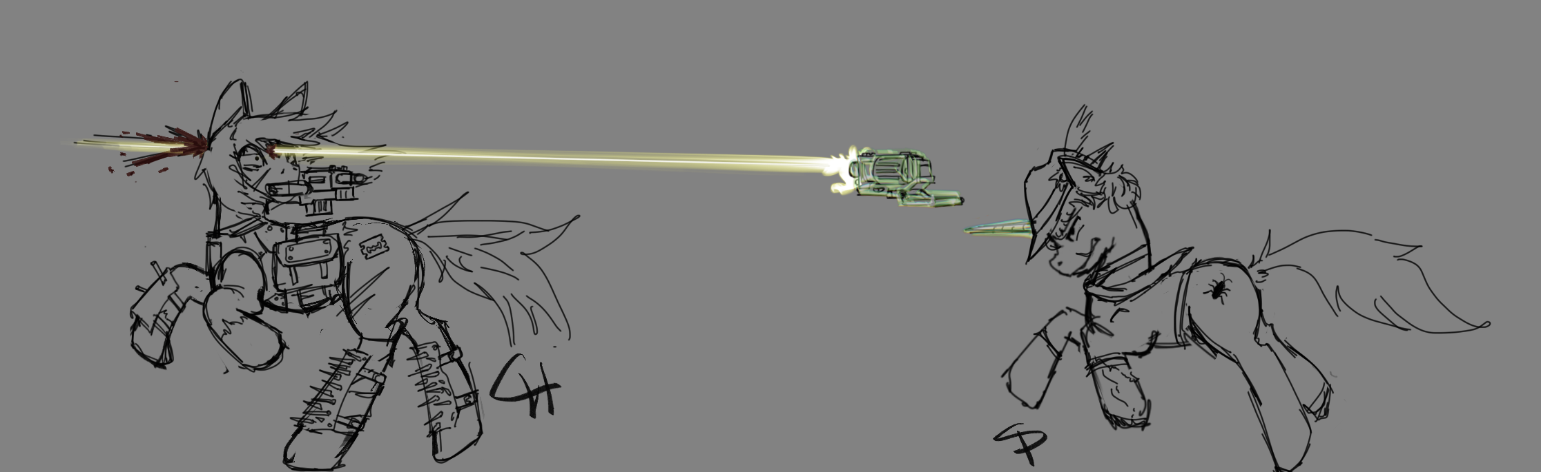 #3516035 - grimdark, artist:chunk_spunk, oc, oc only, oc:raider, oc ...