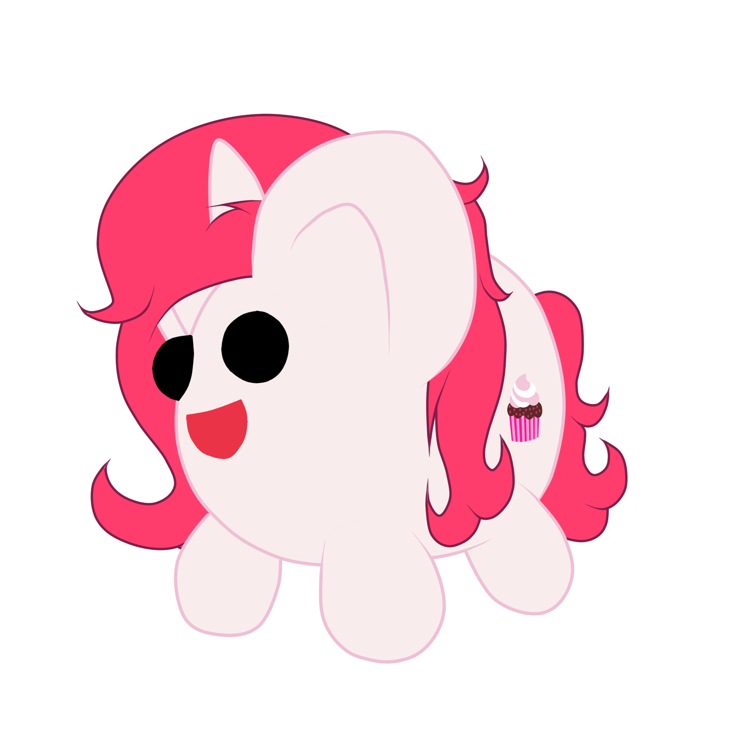 #3516251 - safe, artist:naoto yazarän, oc, pony, unicorn, chibi, horn, pony bolita - Derpibooru