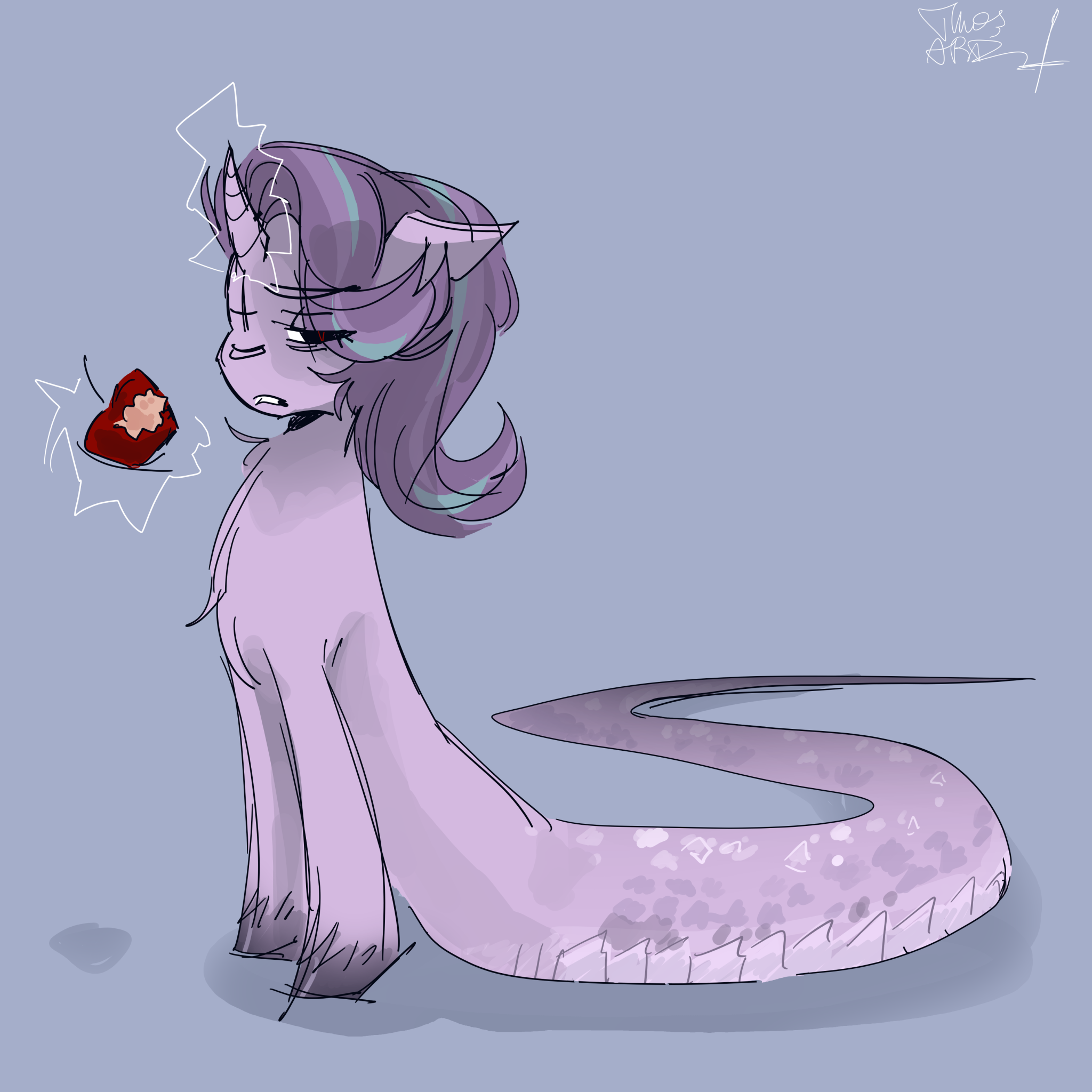 #3502321 - safe, artist:dmitrymemovznok, starlight glimmer, lamia ...