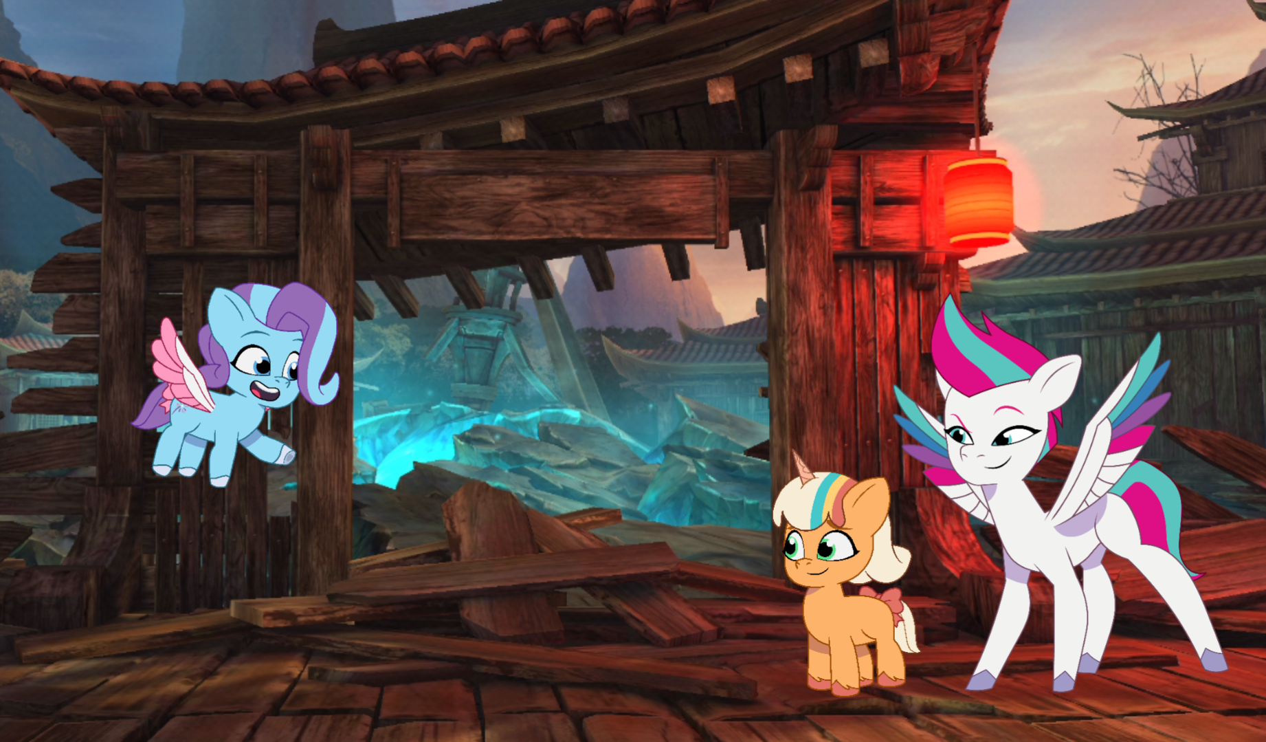 #3503866 - safe, artist:caseyben887, artist:prixy05, glory (g5), peach ...