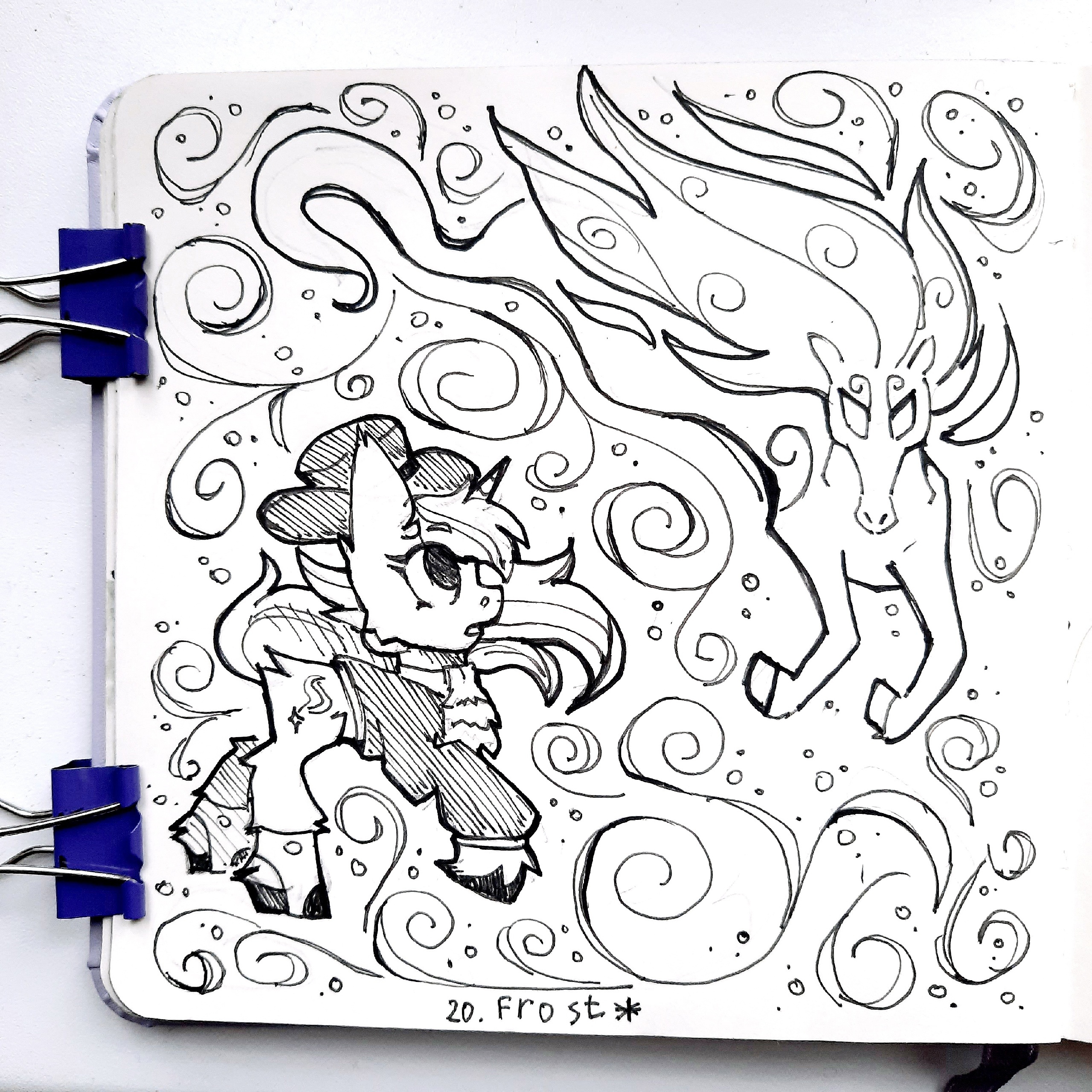 #3504394 - safe, artist:lilacclime, snowfall frost, spirit of hearth's ...