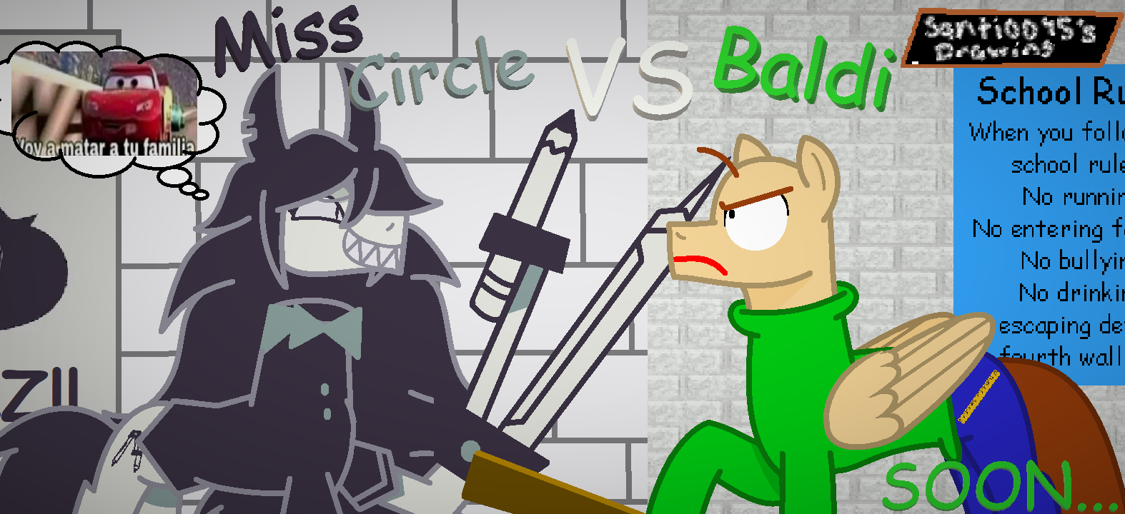 #3504553 - safe, artist:santi0095, earth pony, pegasus, pony, angry ...