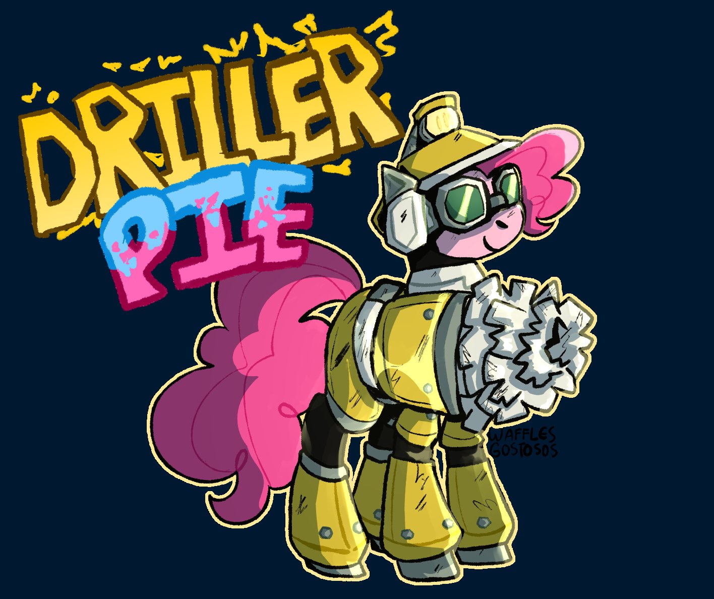 #3298920 - safe, artist:wgostosos, pinkie pie, earth pony, pony, g4 ...