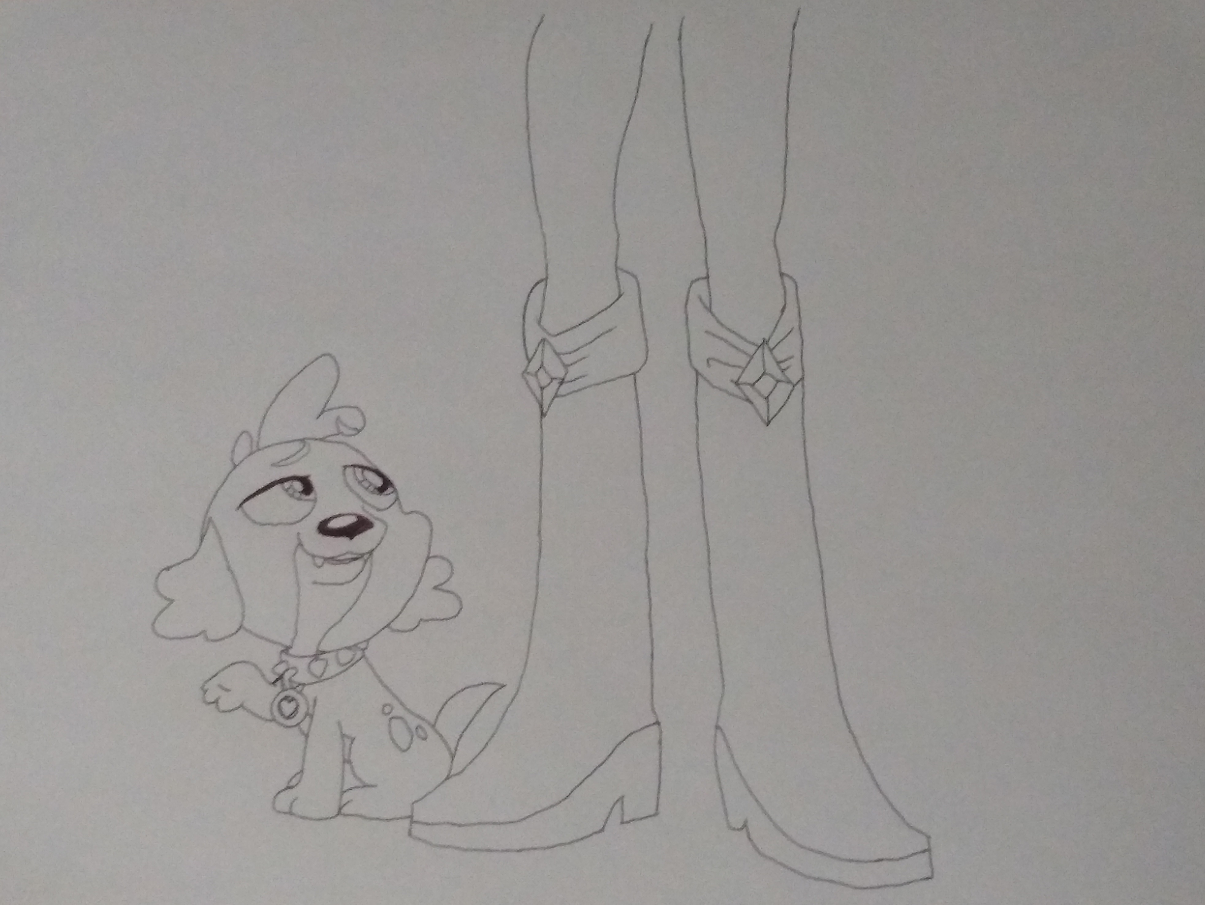 #3298992 - safe, anonymous artist, rarity, spike, dog, human, equestria ...