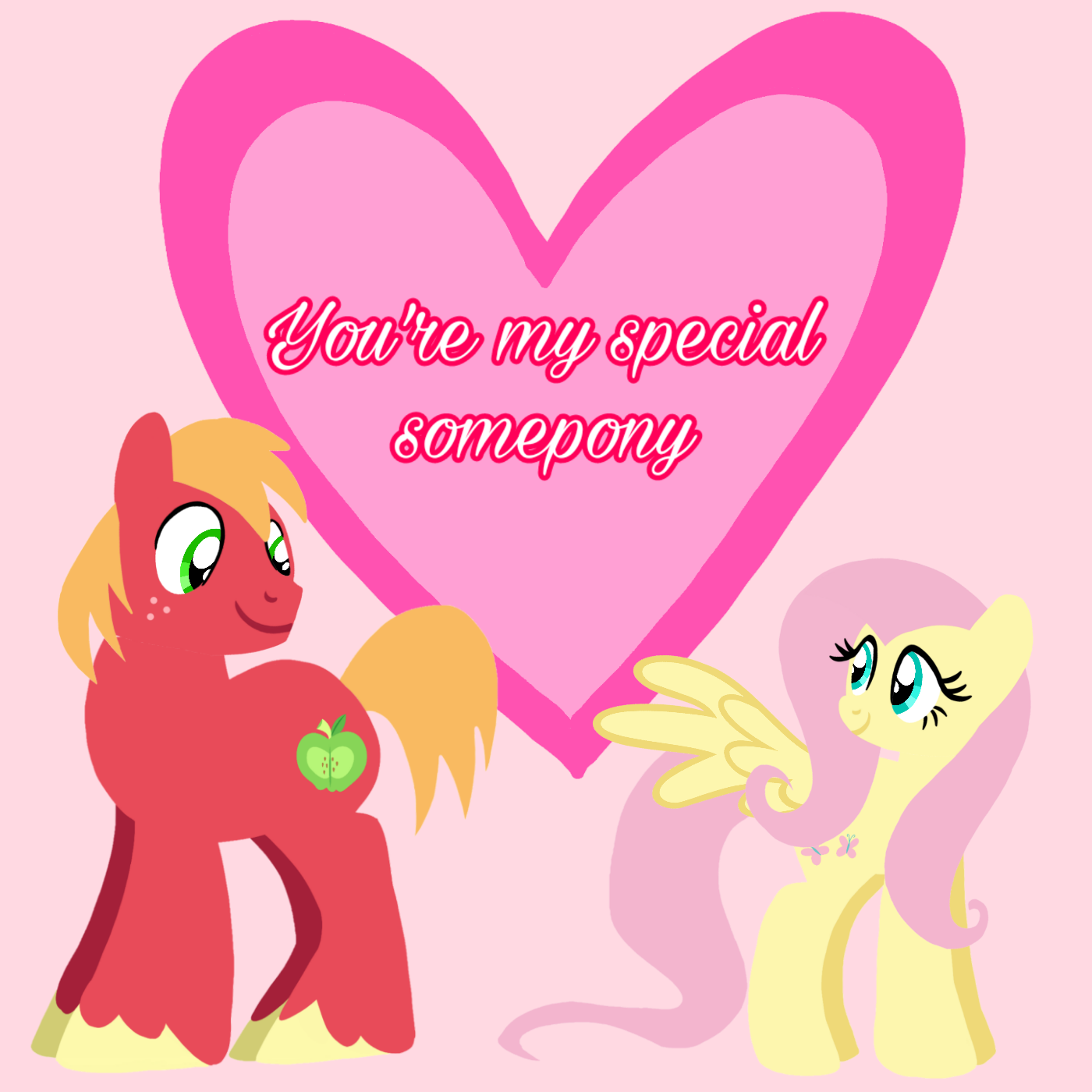#3301067 - safe, artist:mlplary6, big macintosh, fluttershy, earth pony ...