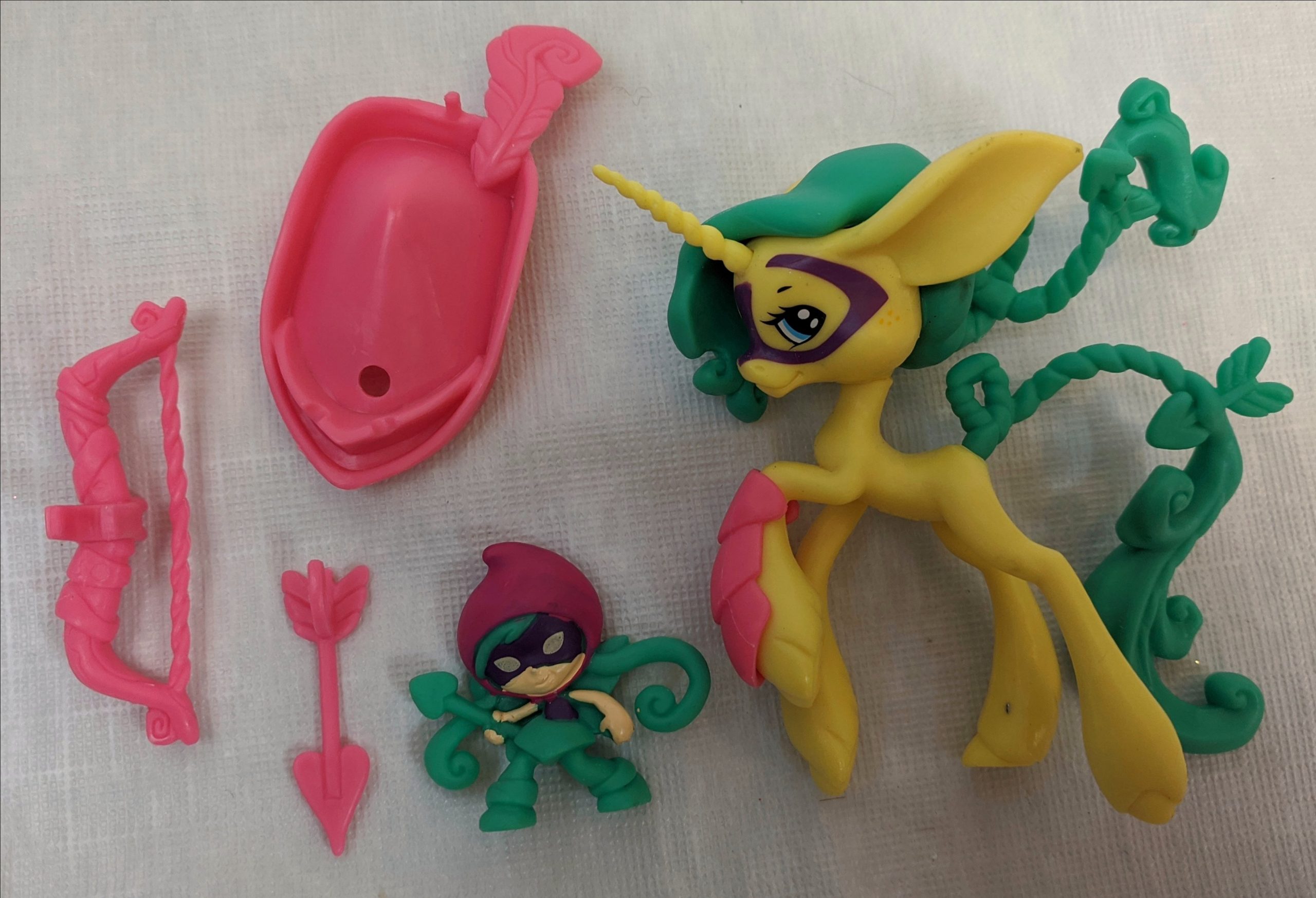 #3301222 - safe, pony, unicorn, accessory, arrow, bootleg, bow (weapon ...