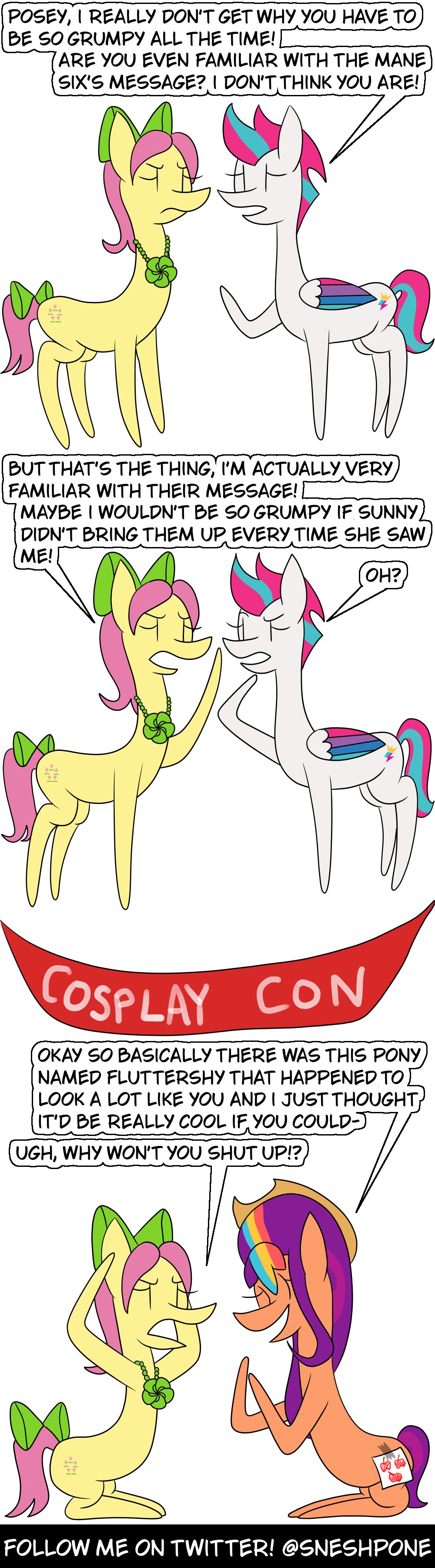 #3302532 - safe, artist:sneshpone, posey bloom, sunny starscout, zipp ...