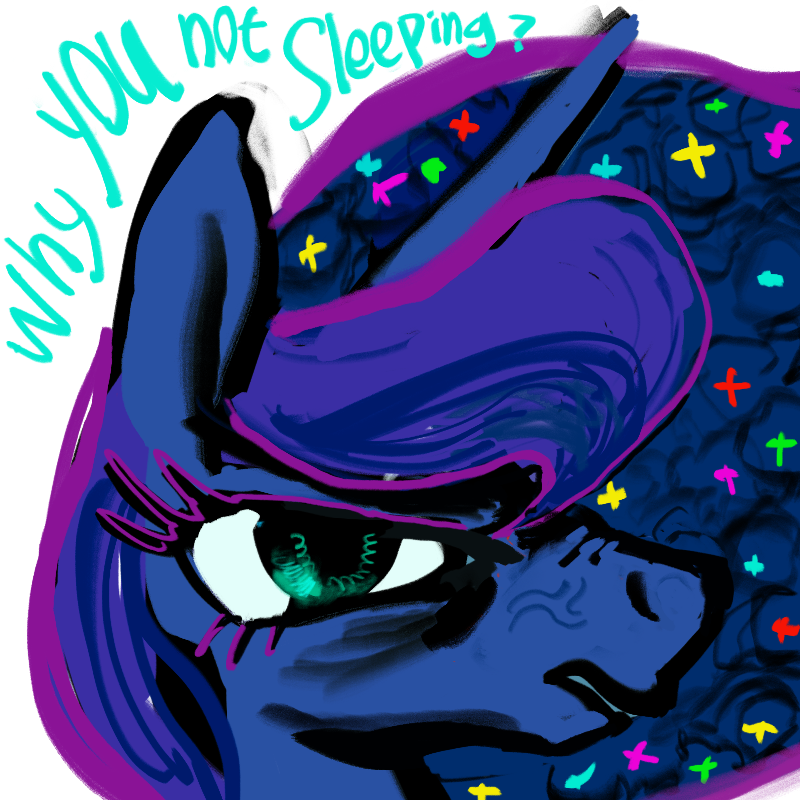 #3307267 - safe, artist:ja0822ck, princess luna, alicorn, pony, g4, angry, female, luna is not ...