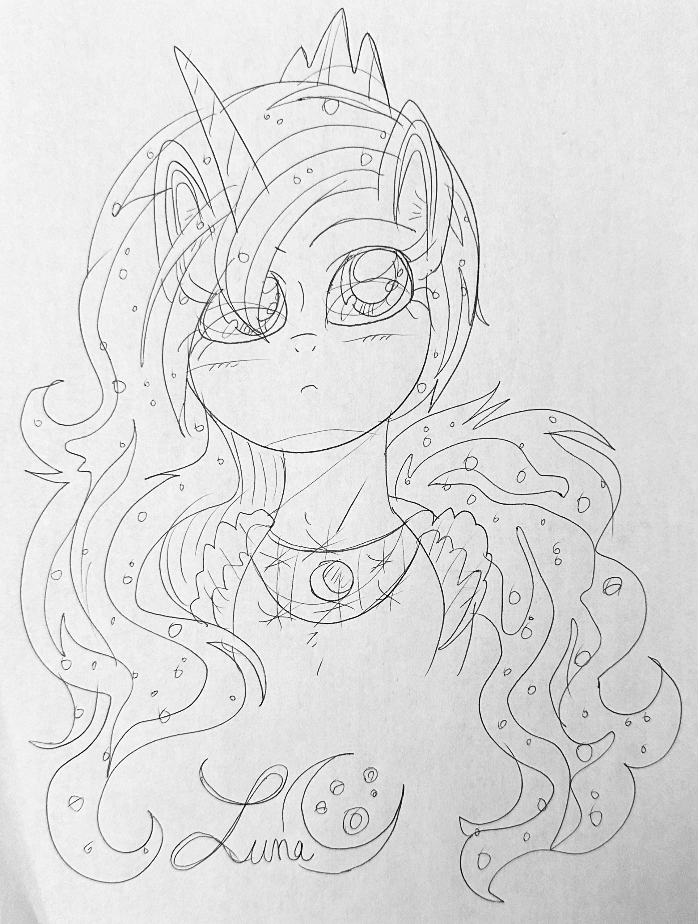 #3294209 - safe, artist:pinkamena_exe, princess luna, alicorn, g4 ...