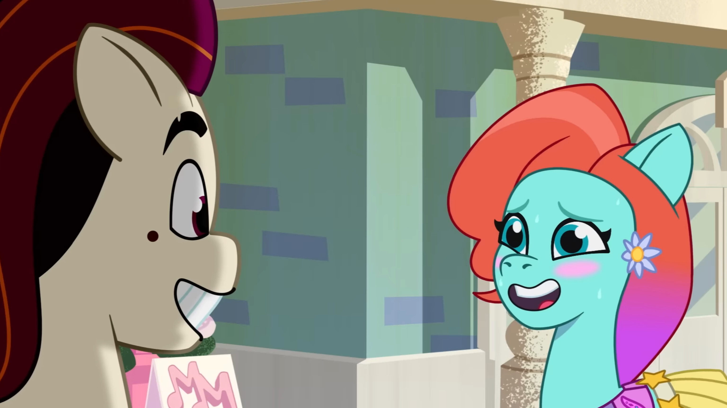 #3294856 - safe, screencap, jazz hooves, rocky riff, earth pony ...