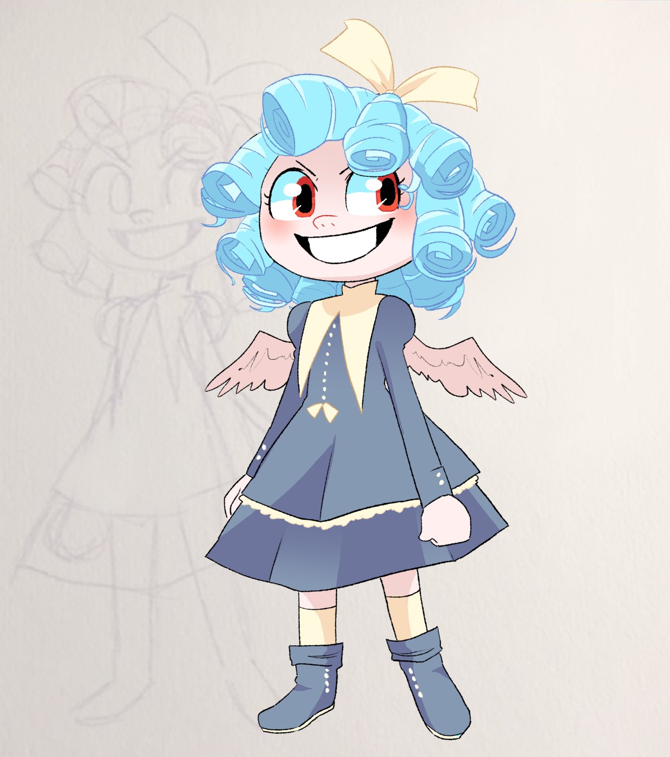 #3296675 - safe, artist:stevetwisp, cozy glow, human, g4, blushing ...