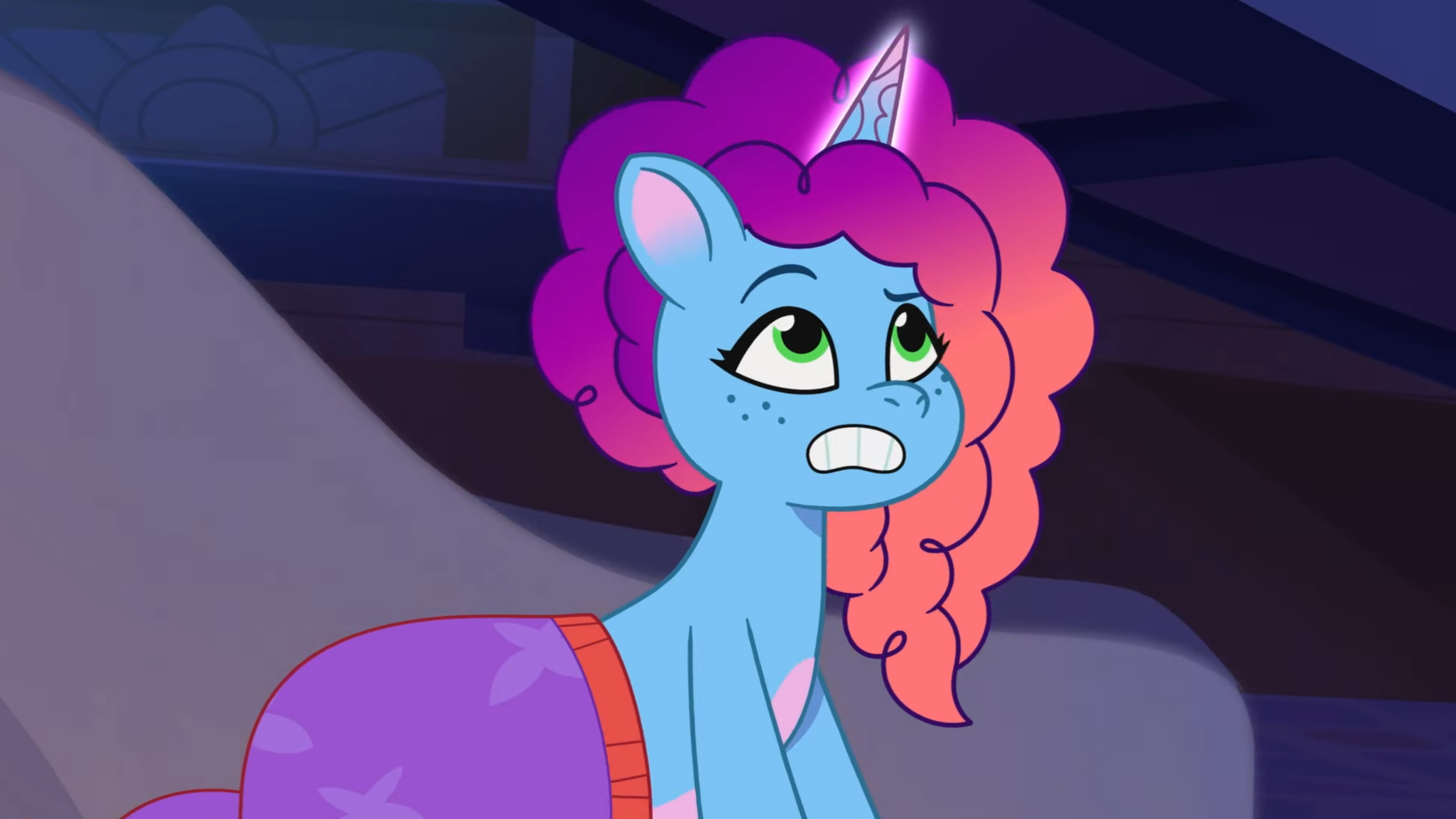 #3297055 - safe, screencap, misty brightdawn, pony, unicorn, g5, misty ...