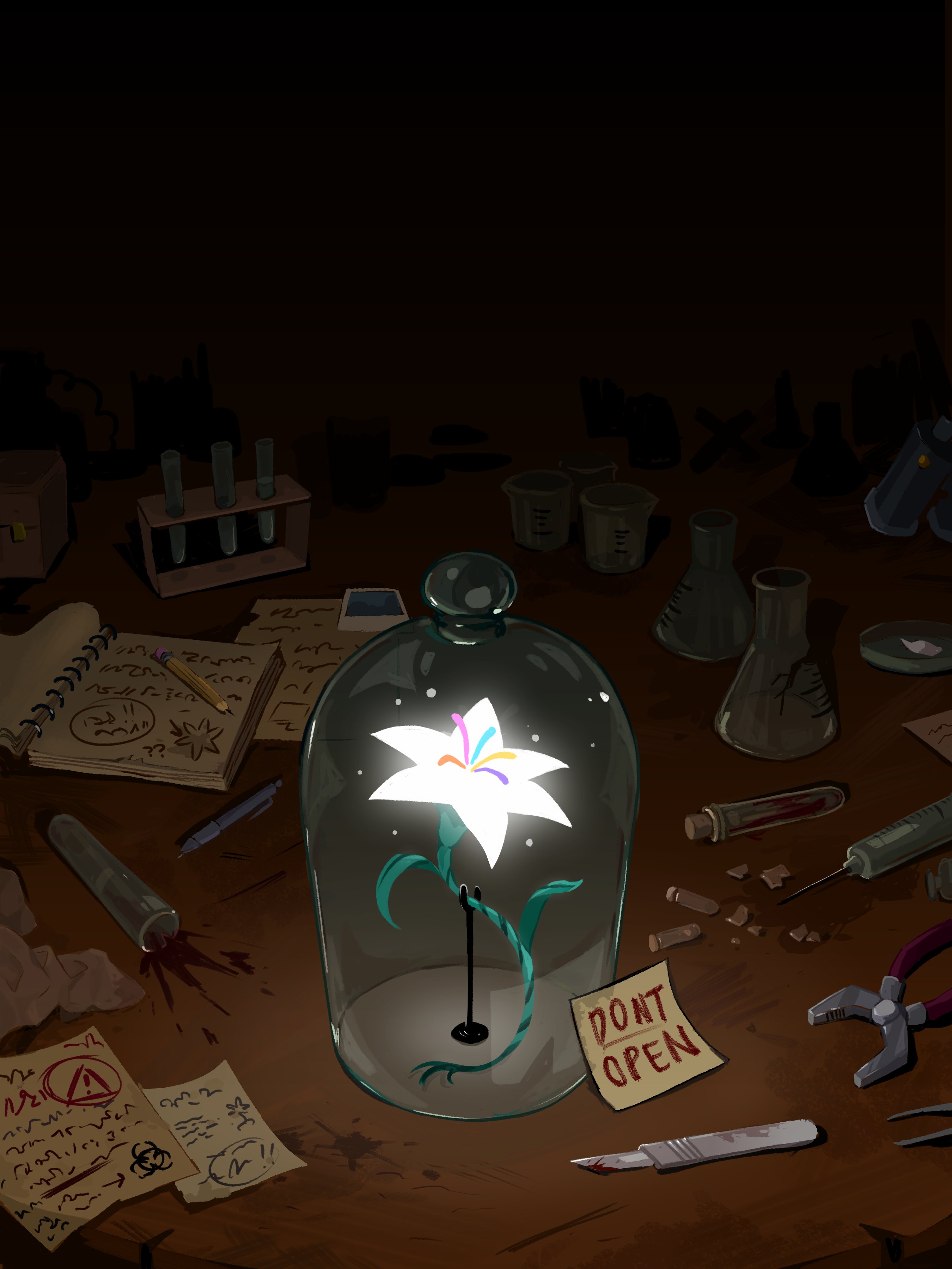 #3322053 - safe, artist:cracklewink, beaker, biohazard, biohazard sign ...
