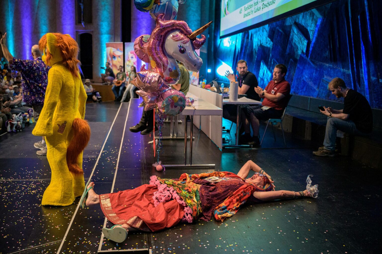 #3324068 - safe, artist:atalonthedeer, oc, oc:canni soda, human ...