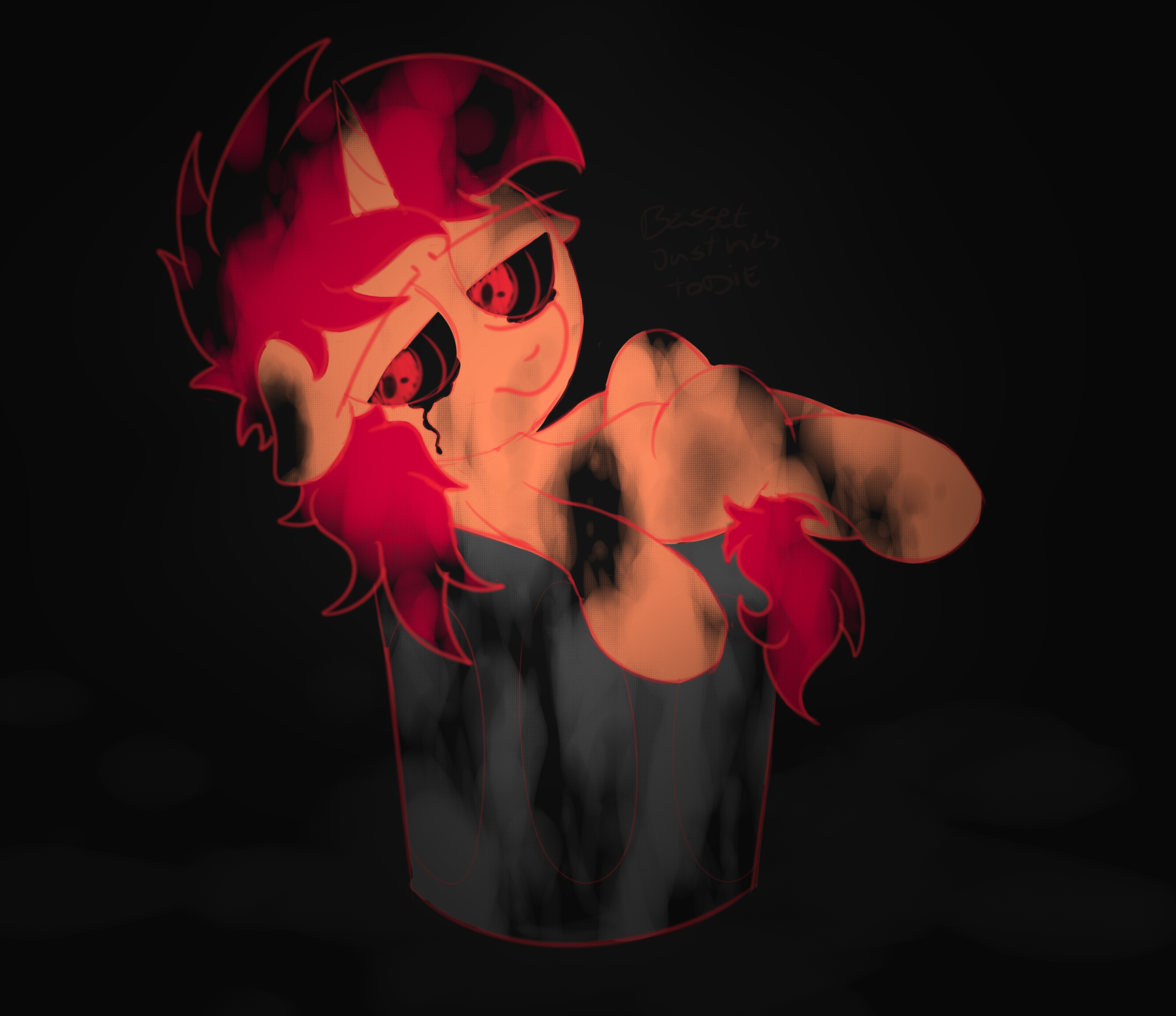 #3325678 - safe, artist:background basset, oc, oc only, pony, unicorn ...