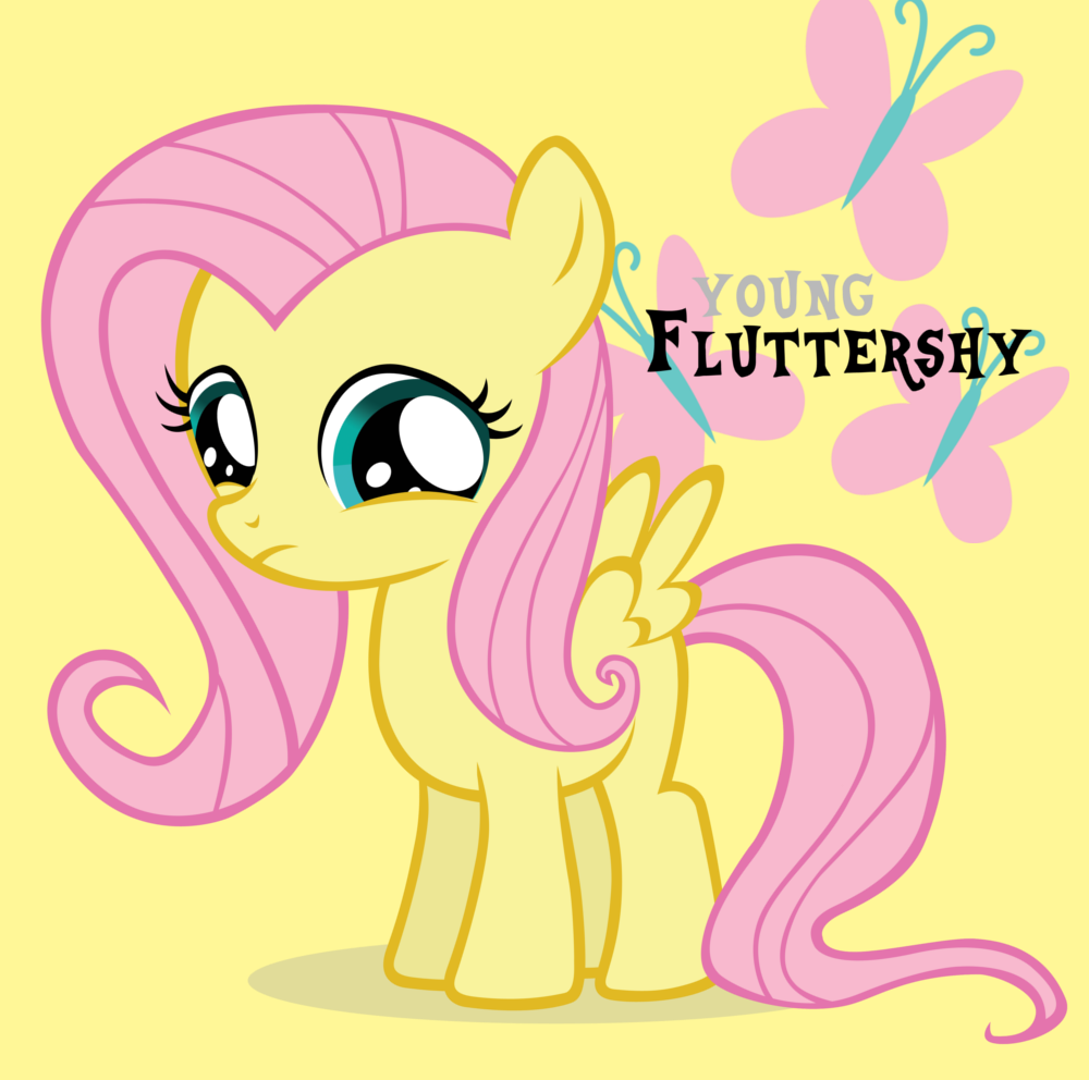 #3327163 - safe, fluttershy, pegasus, pony, g4, artifact, blank flank ...
