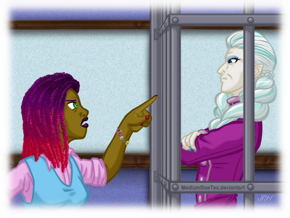 #3332942 - safe, artist:mediumsizetex, misty brightdawn, opaline arcana ...