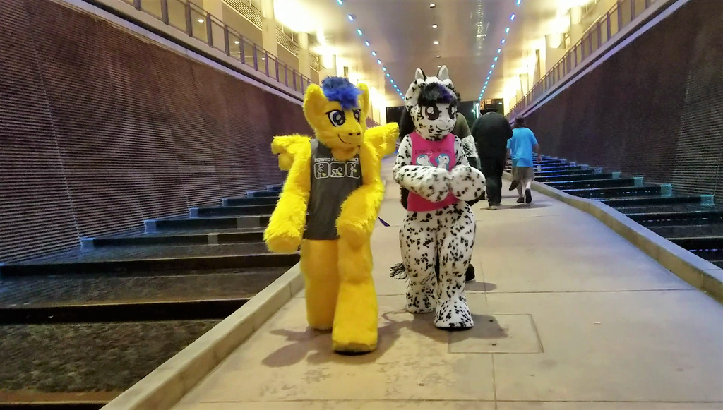 #3315189 - safe, flash sentry, oc, oc:ditsy dots, human, clothes, duo ...