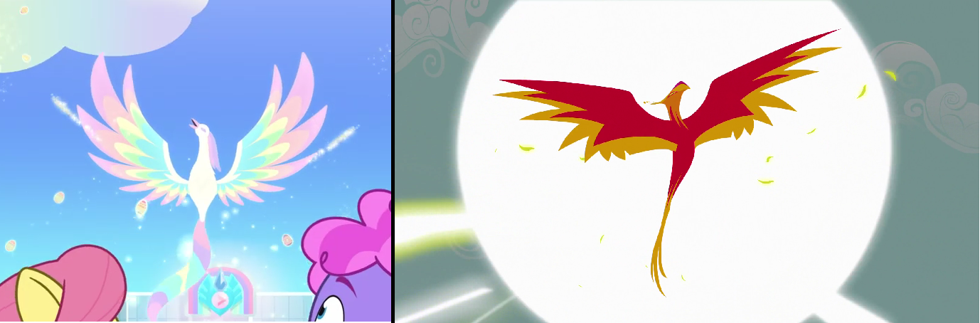 #3316680 - safe, philomena, phoenix, pony, a bird in the hoof, cracked ...