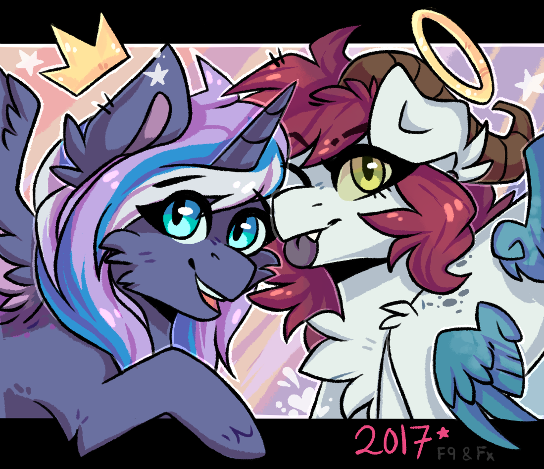 #3318220 - safe, artist:wallvie, oc, oc only, oc:faultx, oc:moonlight melody (wallvie), alicorn ...