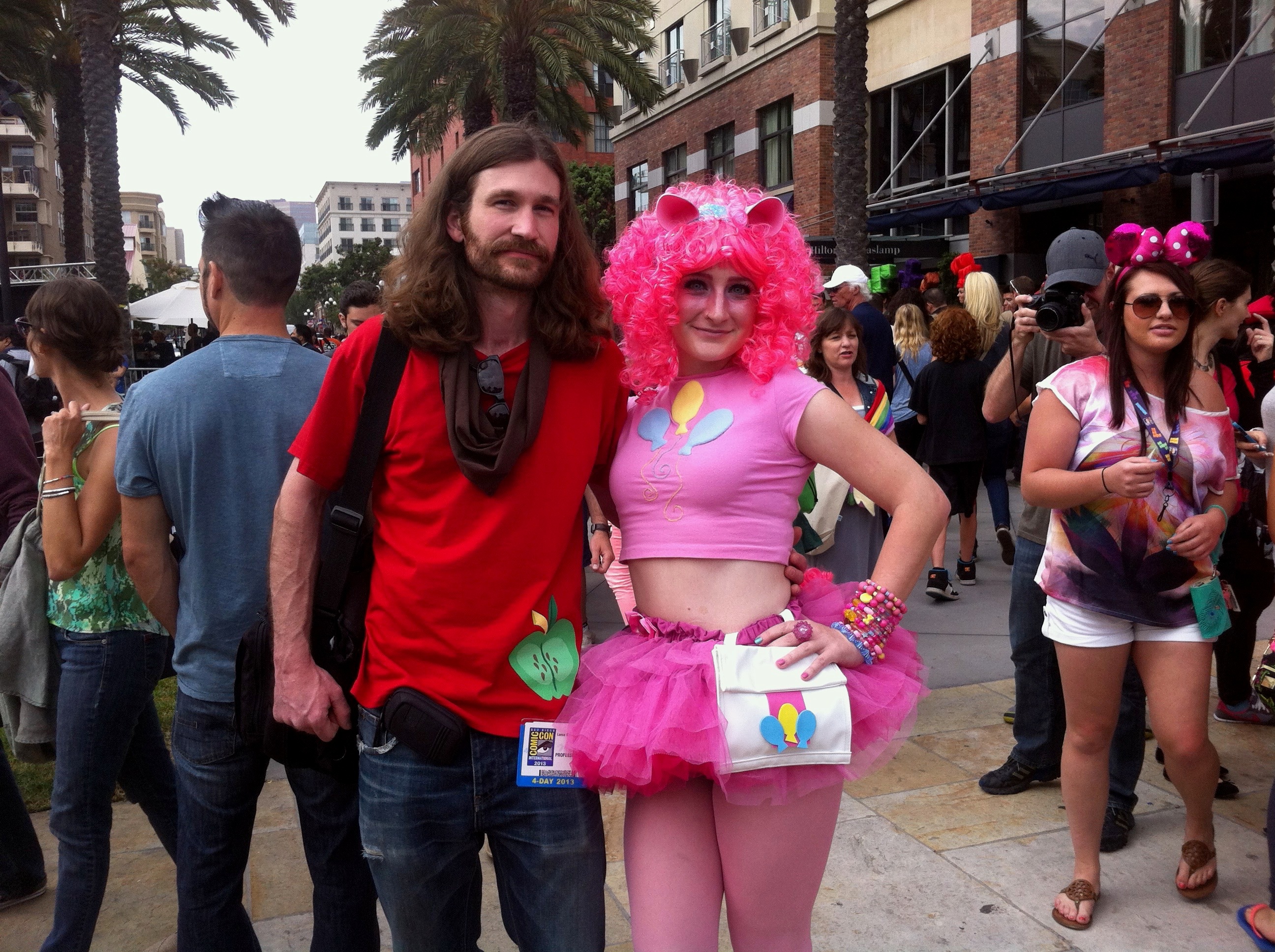 #3340571 - safe, big macintosh, pinkie pie, human, g4, 2013, clothes ...