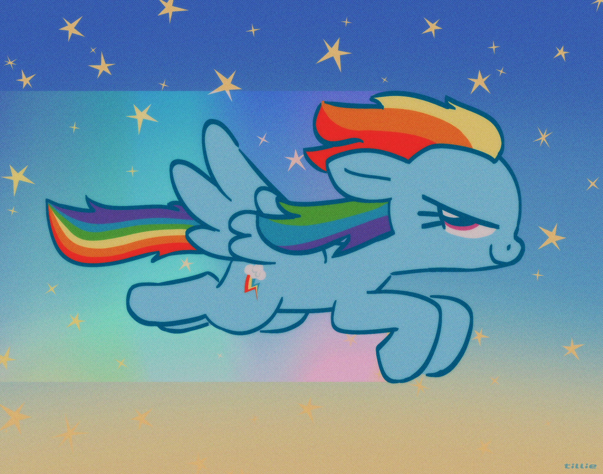 #3343970 - safe, artist:silly2tilly, rainbow dash, pegasus, pony, g4 ...