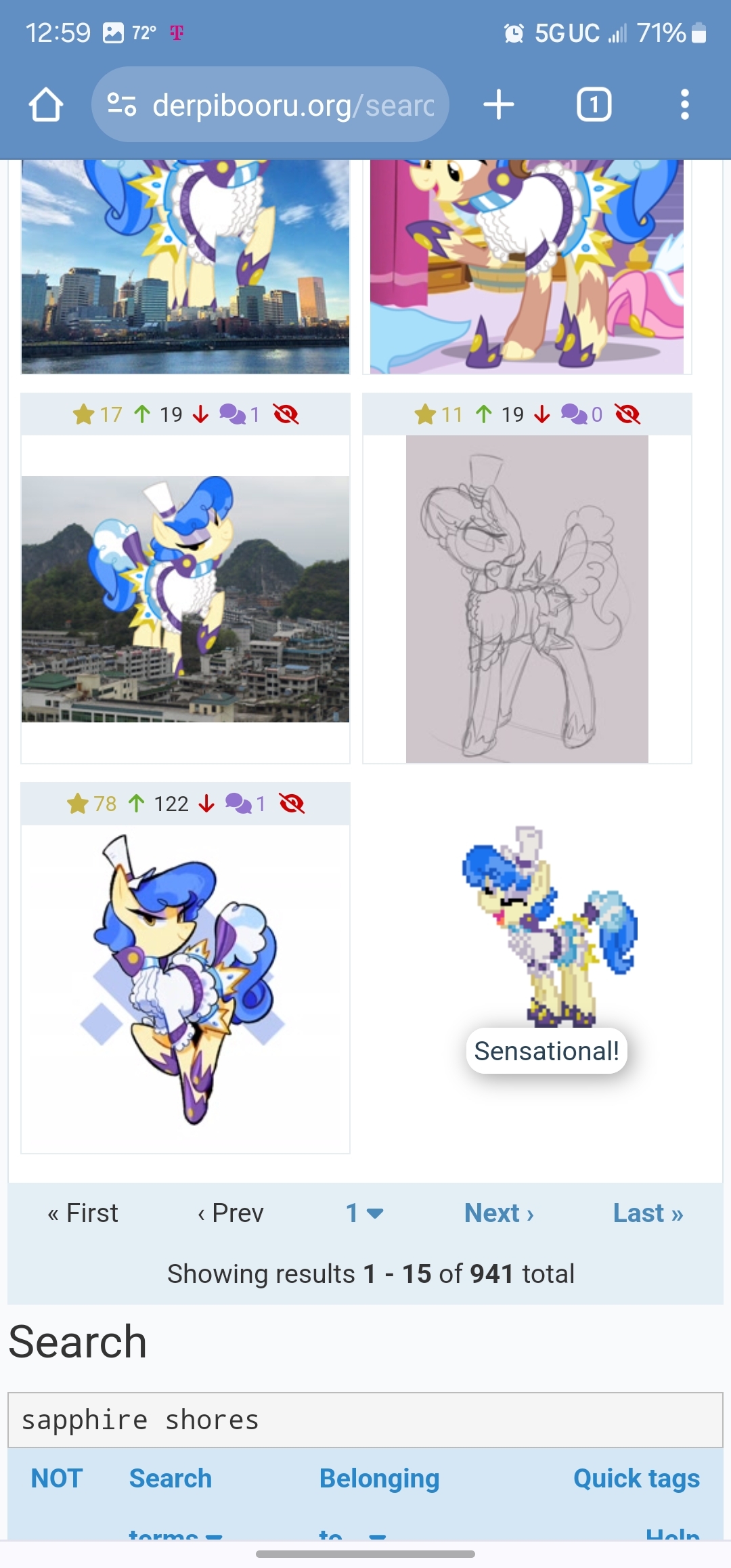 #3335311 - safe, sapphire shores, cute, desktop ponies, pixel art ...